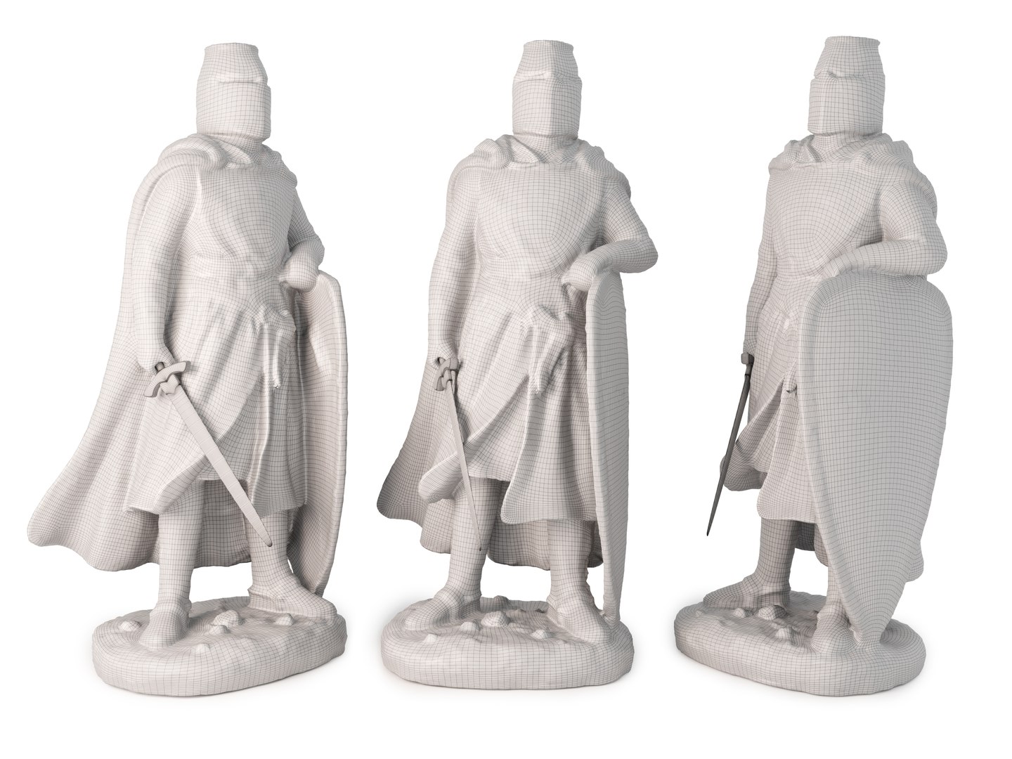 Crusader 3D Model - TurboSquid 1909873