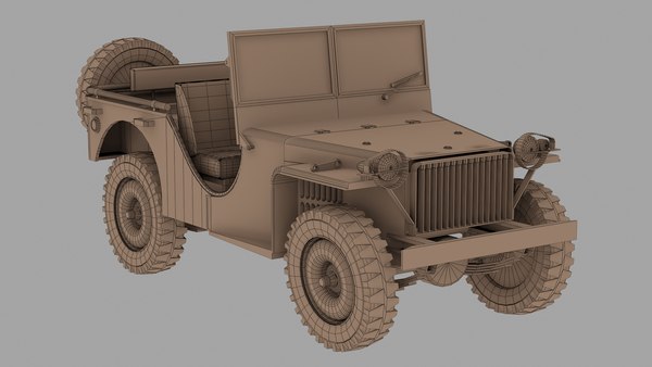Bantam BRC40 Jeep 3D - TurboSquid 1760069