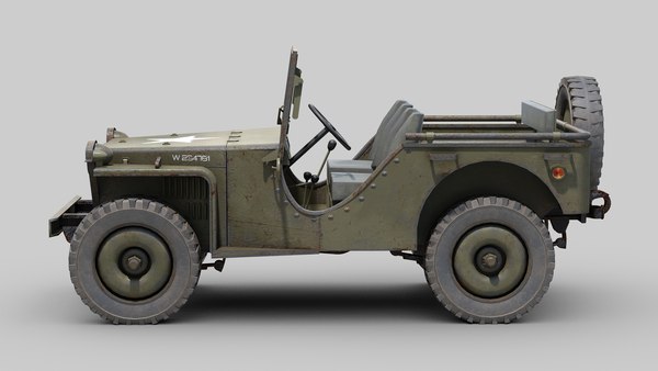 Bantam BRC40 Jeep 3D - TurboSquid 1760069