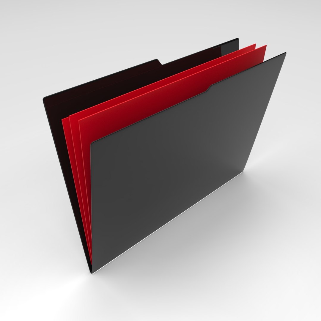 File Folder 3d Model
