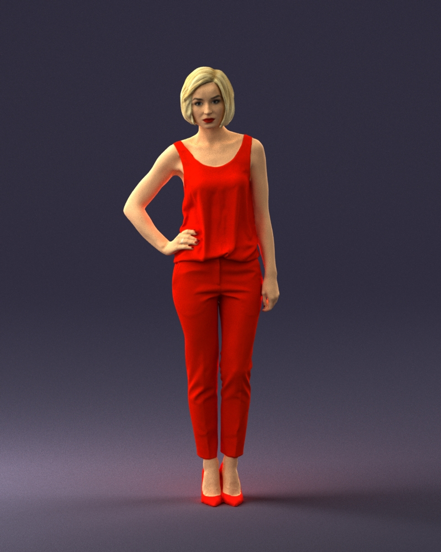 Scanned Human Ready Model - TurboSquid 1589165