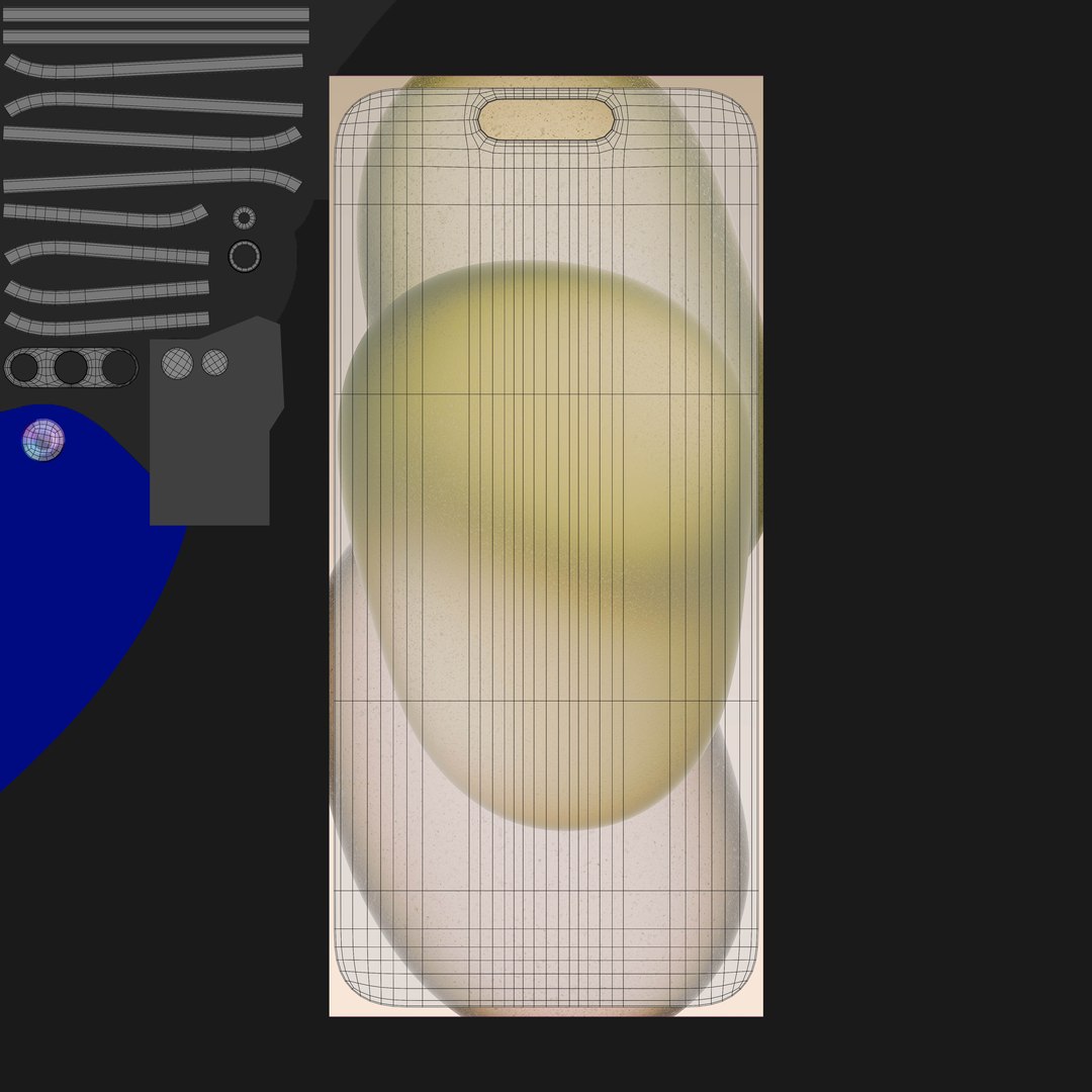 IPhone 15 Yellow 3D Model - TurboSquid 2135498