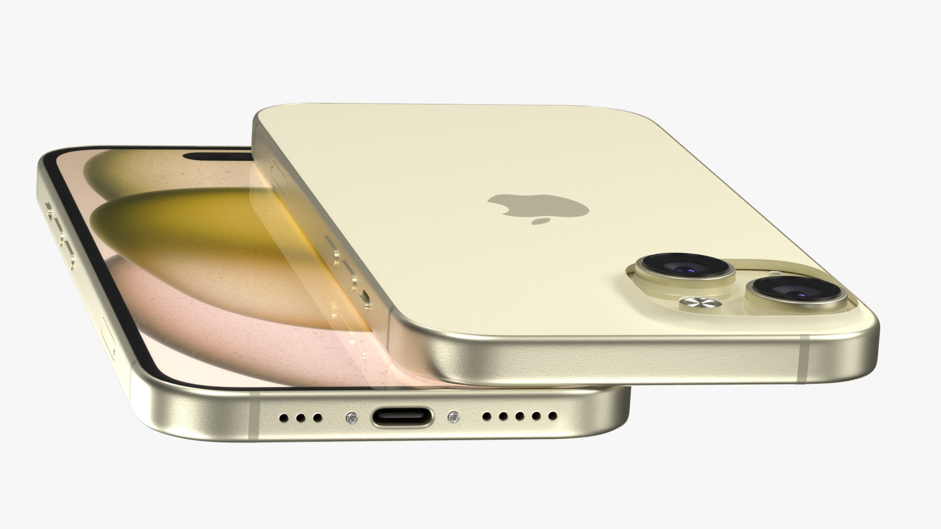 IPhone 15 Yellow 3D Model - TurboSquid 2135498