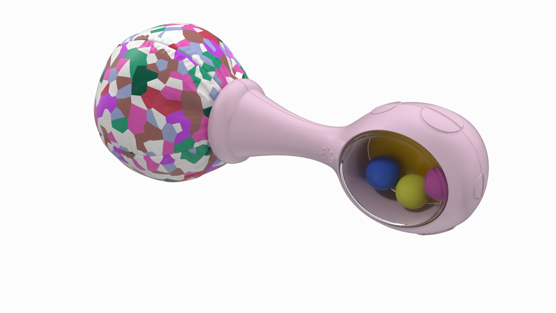 Baby Rattle Pink Generic Model - TurboSquid 1476124