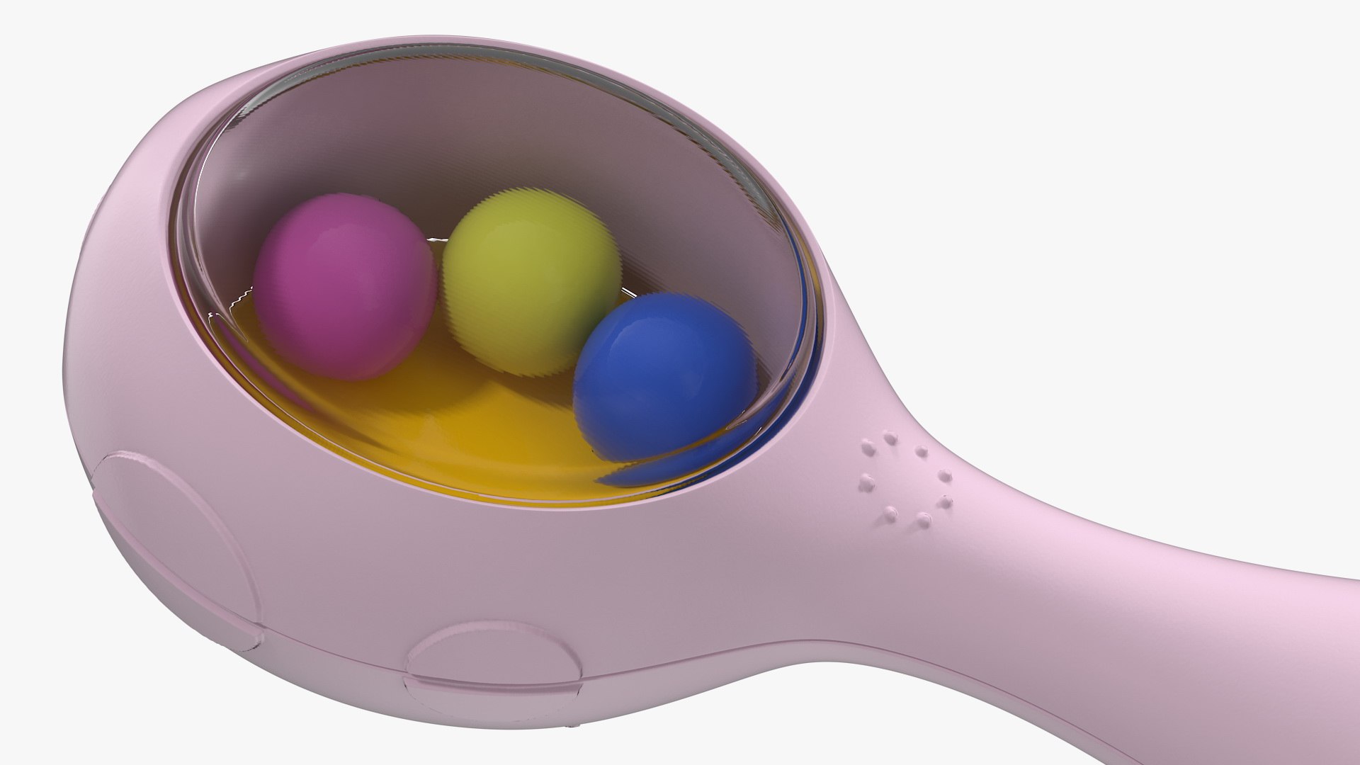 Baby Rattle Pink Generic Model - TurboSquid 1476124