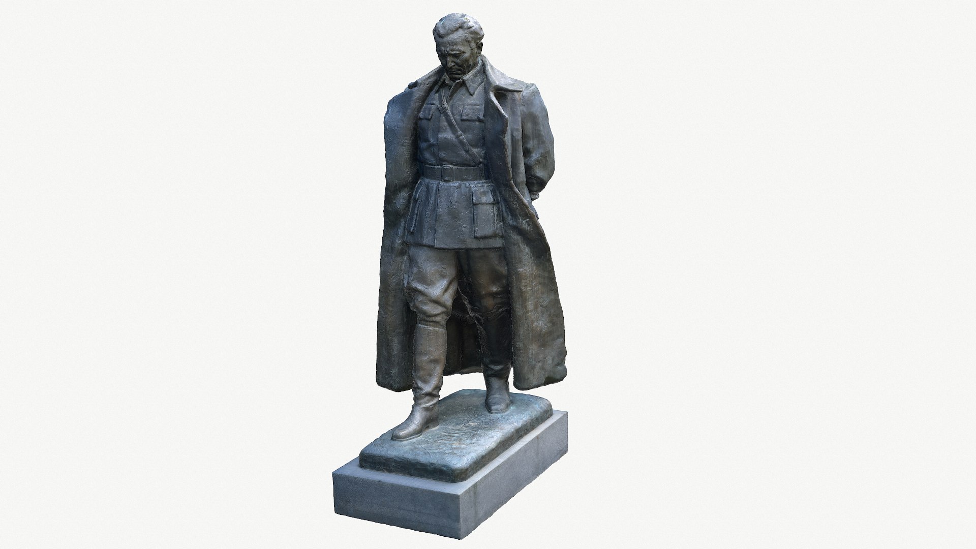 Statue Of Joseph Tito 3D Model - TurboSquid 2091749