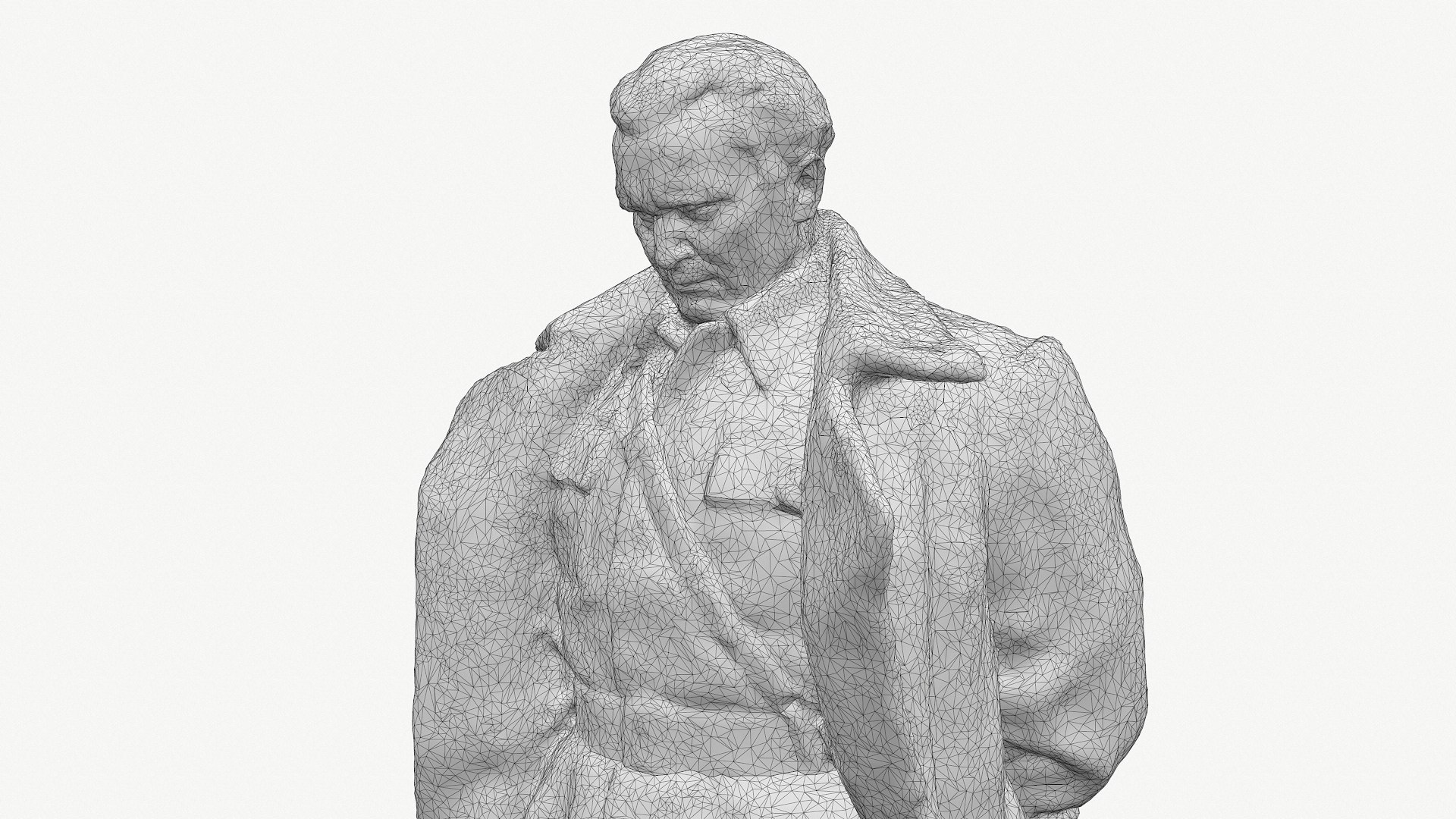 Statue Of Joseph Tito 3D Model - TurboSquid 2091749