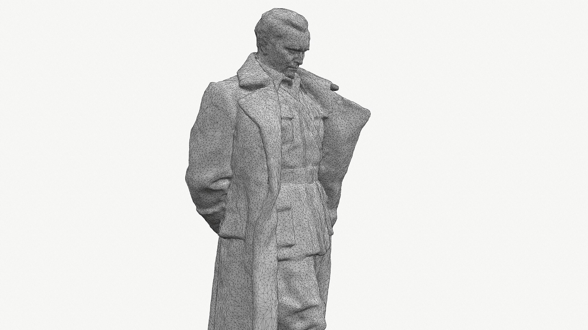 Statue Of Joseph Tito 3D Model - TurboSquid 2091749