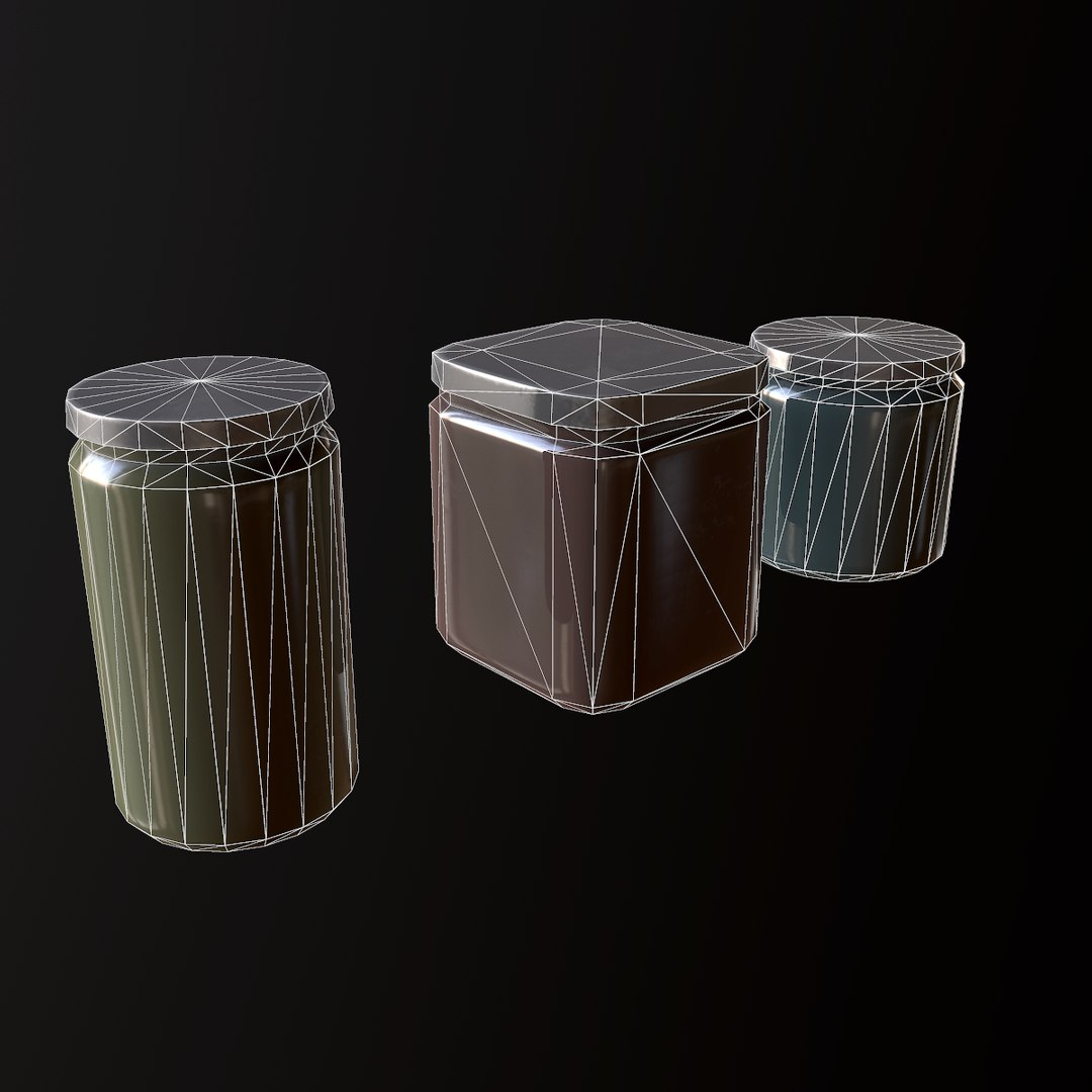 3D pbr ready jars - TurboSquid 1216760