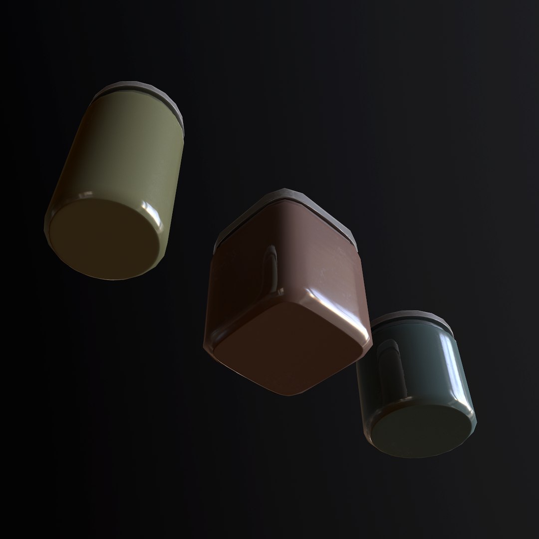 3D pbr ready jars - TurboSquid 1216760
