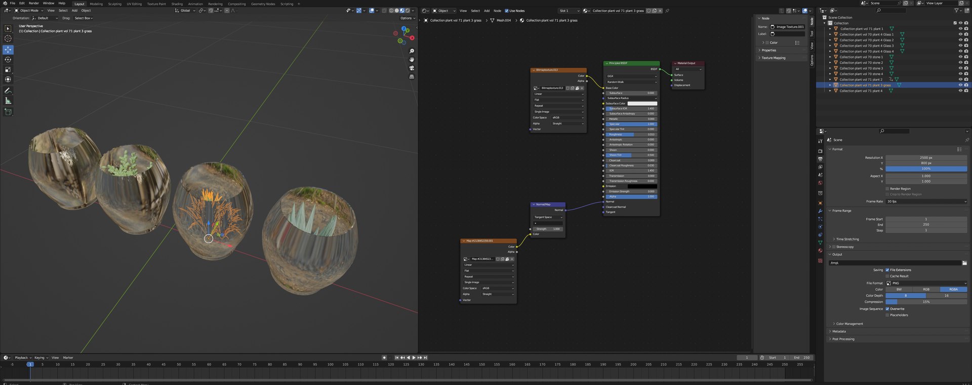 Collection Plant Vol 71 - Blender Model 3D Model - TurboSquid 2083637