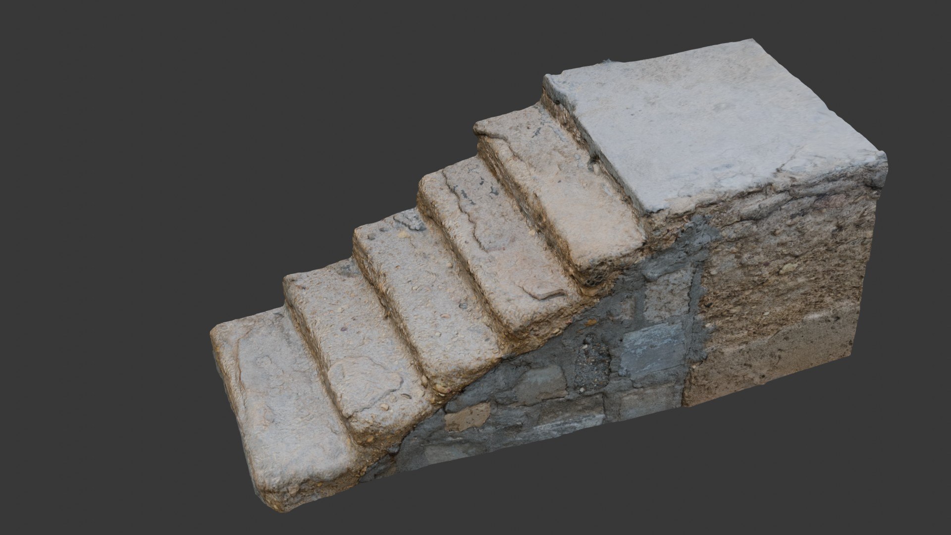 Ancient Stone Staircase 3D Scan 3D Model - TurboSquid 2386596