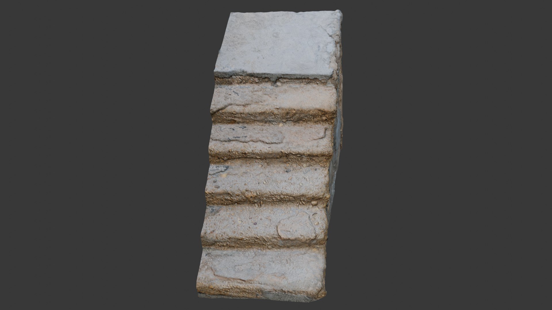 Ancient Stone Staircase 3D Scan 3D Model - TurboSquid 2386596