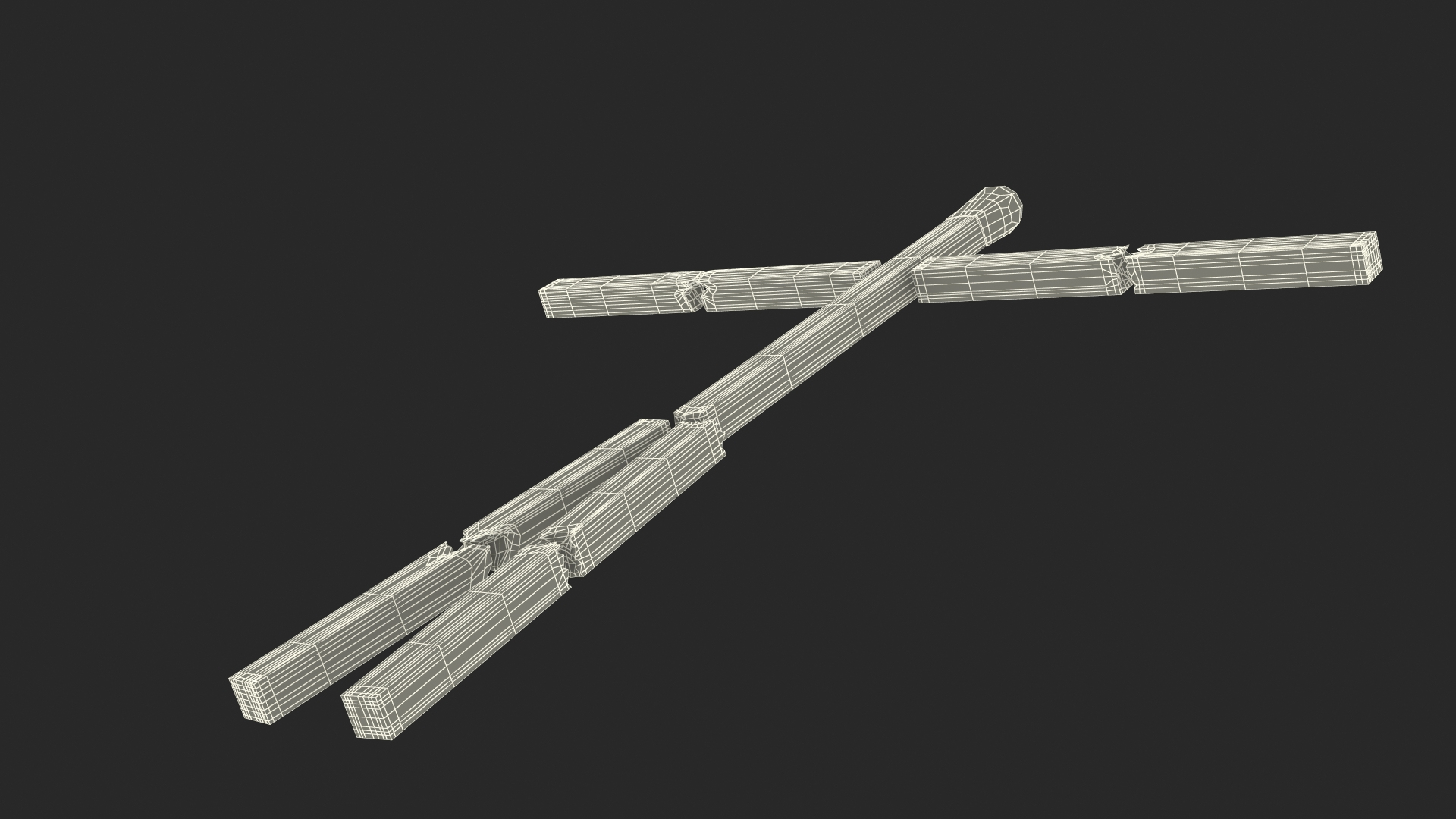 Matchstick Man 3D - TurboSquid 2028425