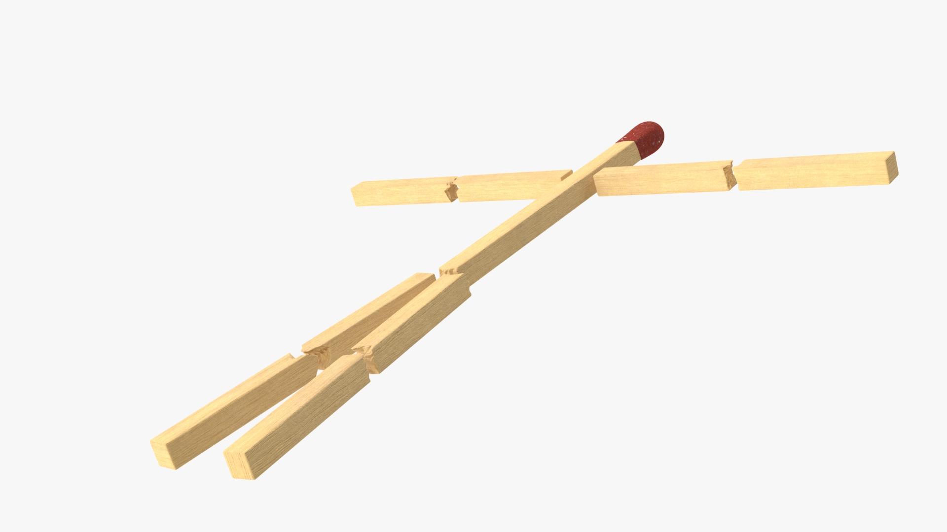 Matchstick Man 3D - TurboSquid 2028425