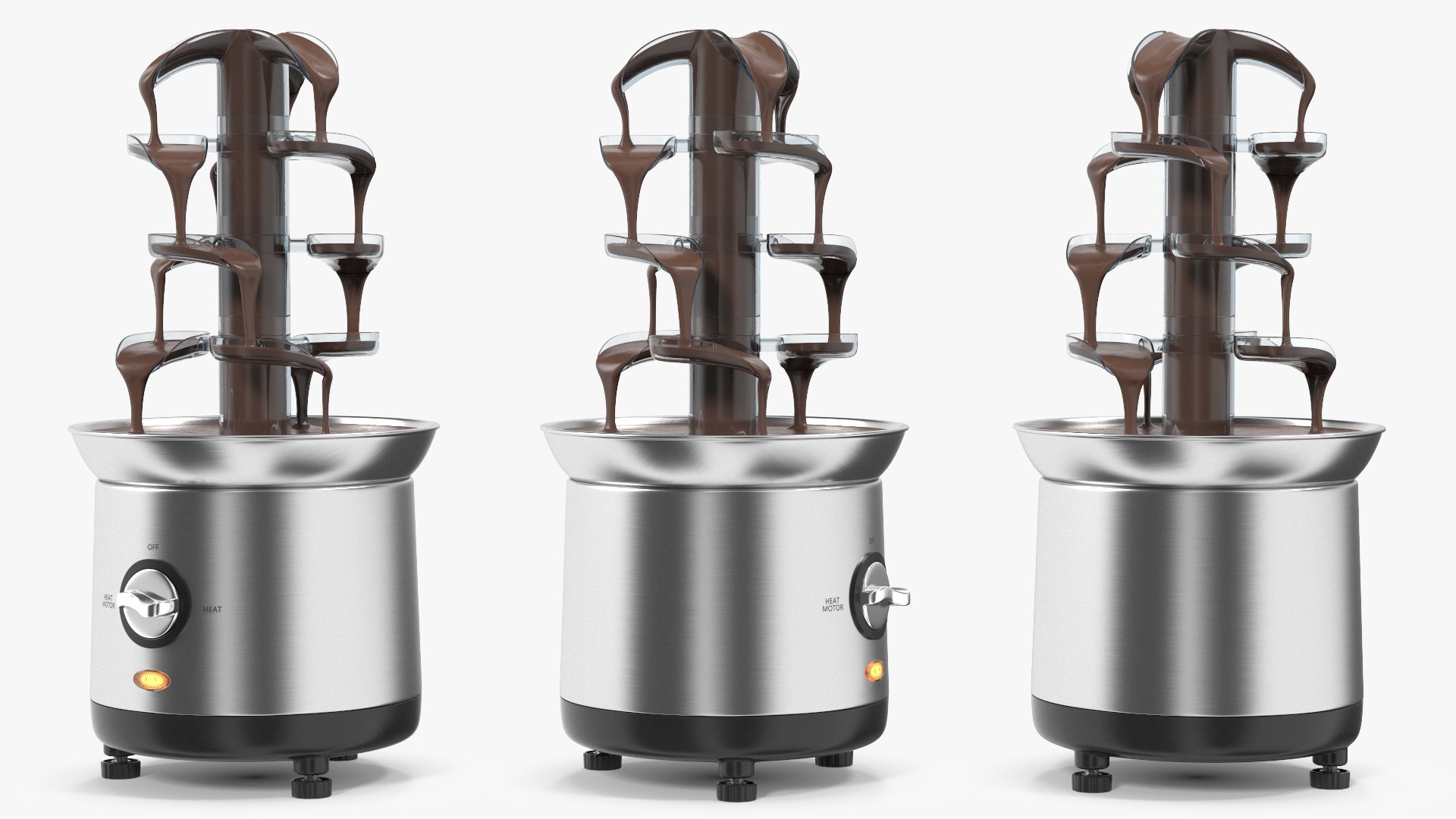 Cascading Chocolate Fountain Machine 3D - TurboSquid 1673975