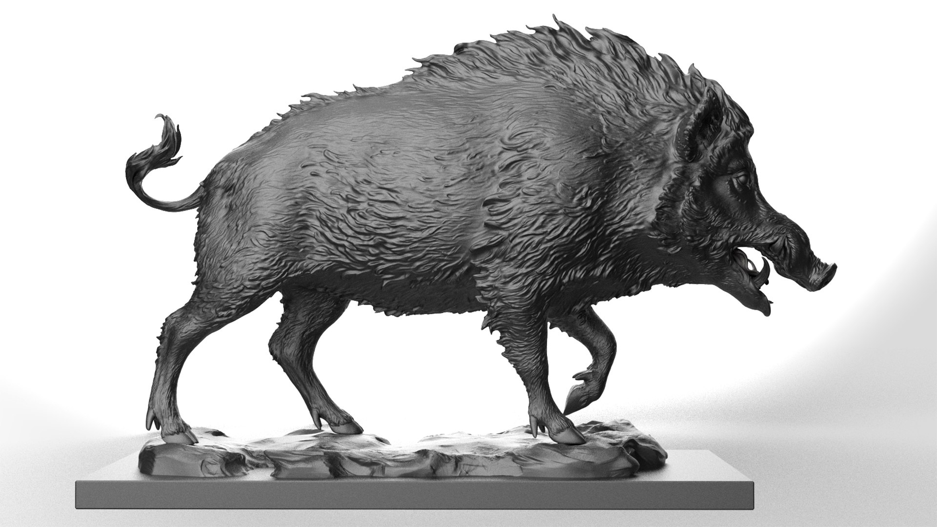 3D Boar - 3D Sculpting1 Model - TurboSquid 2317130