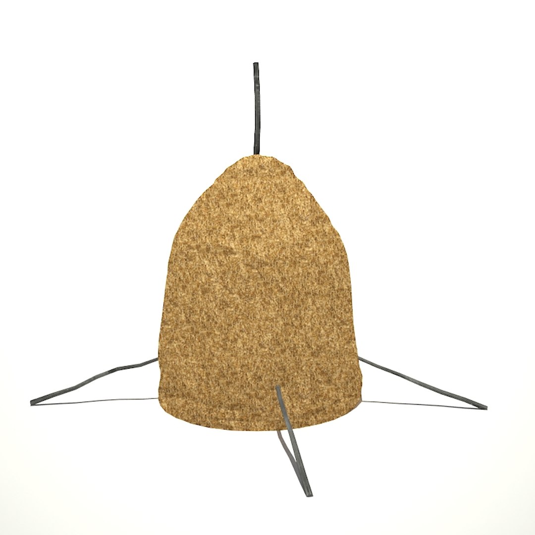 3d Model Stack Hay 01