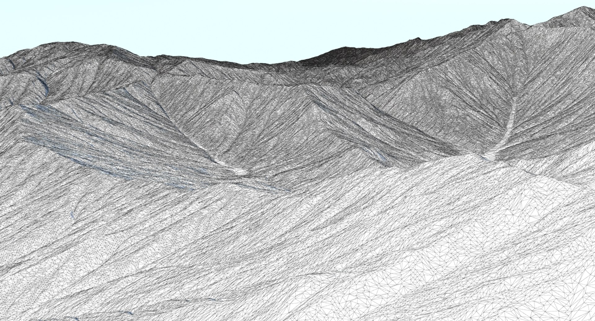 3d Model Mountain Realistic