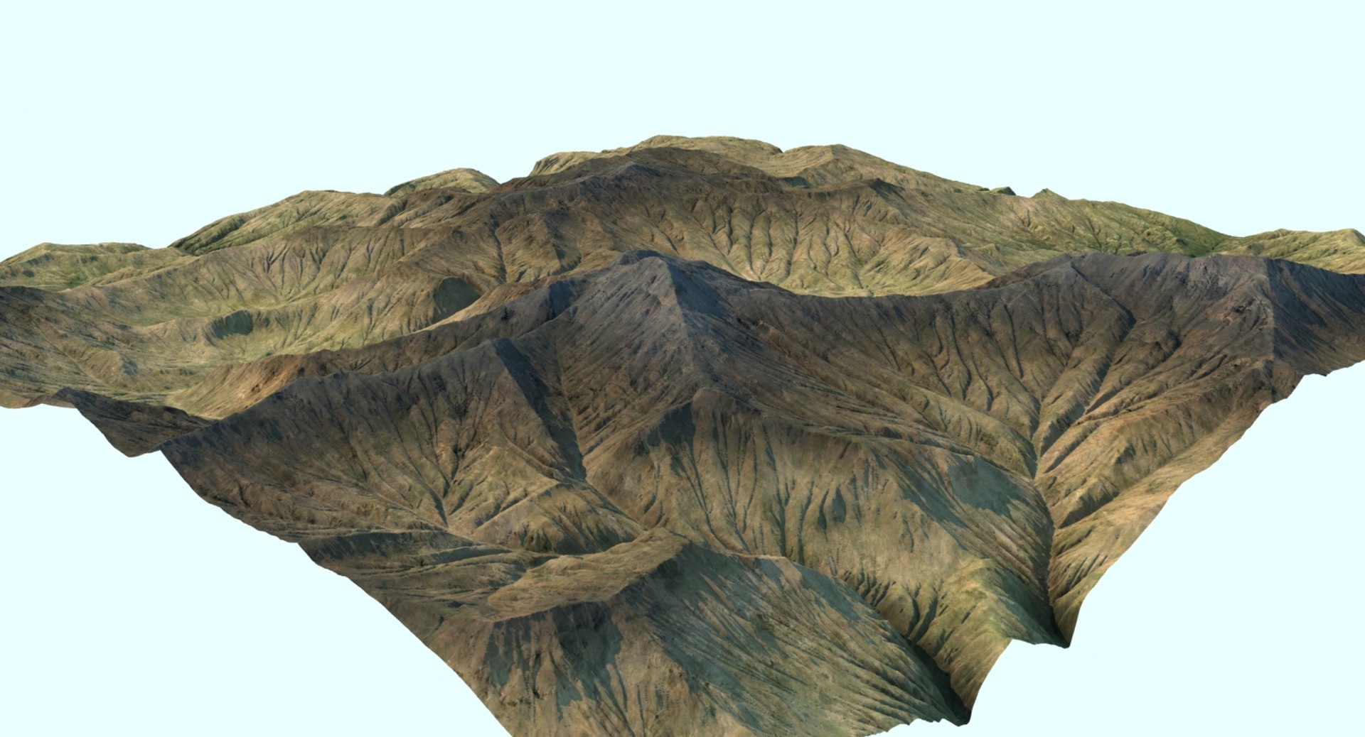 3d Model Mountain Realistic