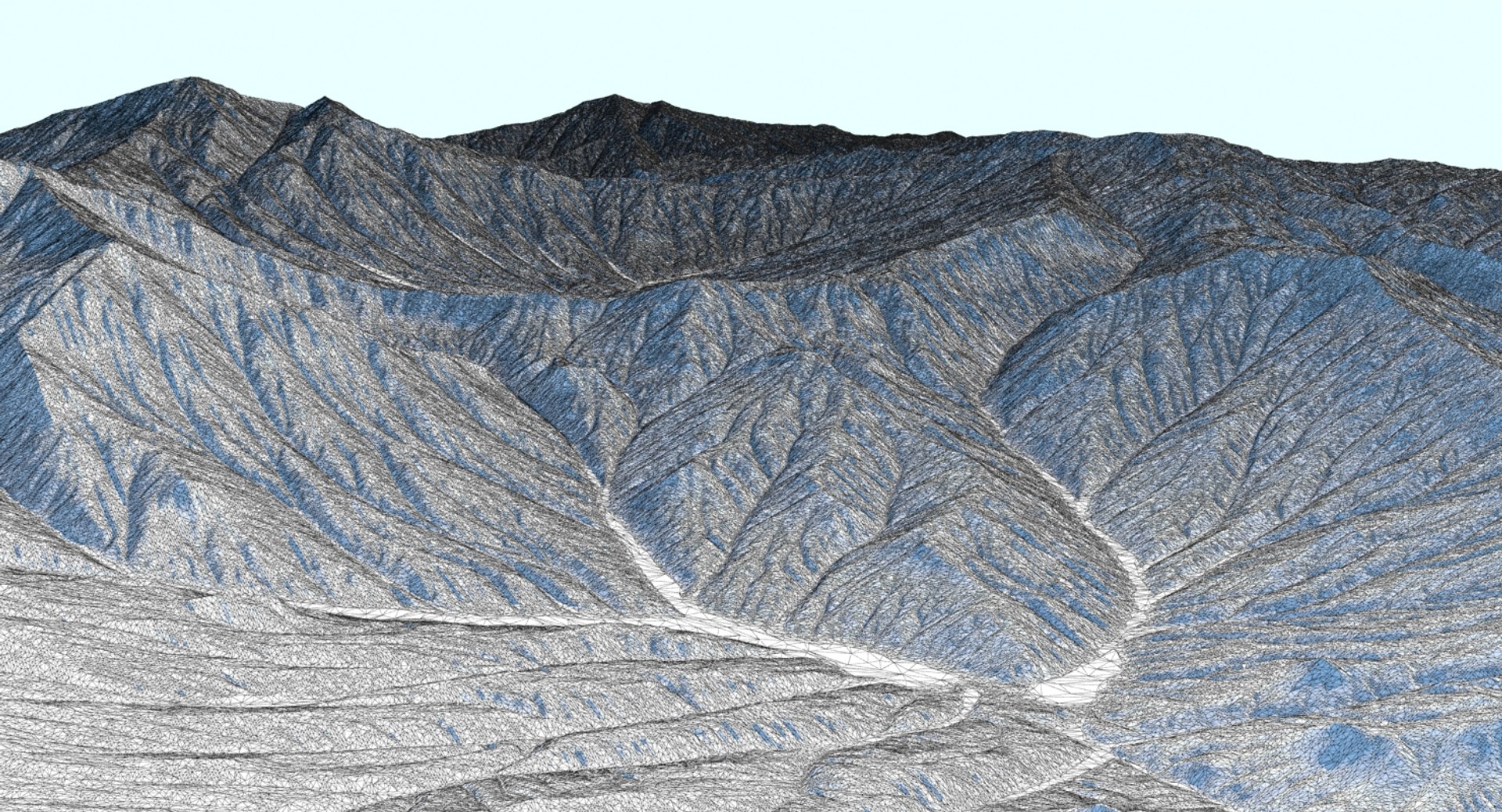 3d Model Mountain Realistic