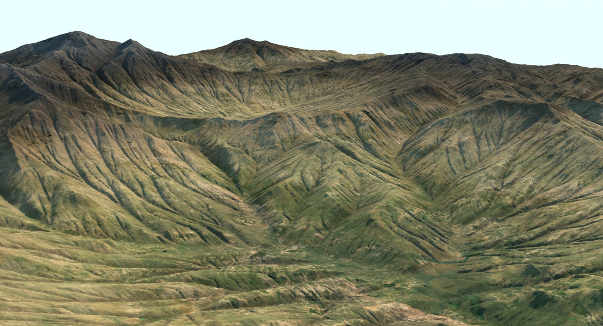 3d Model Mountain Realistic