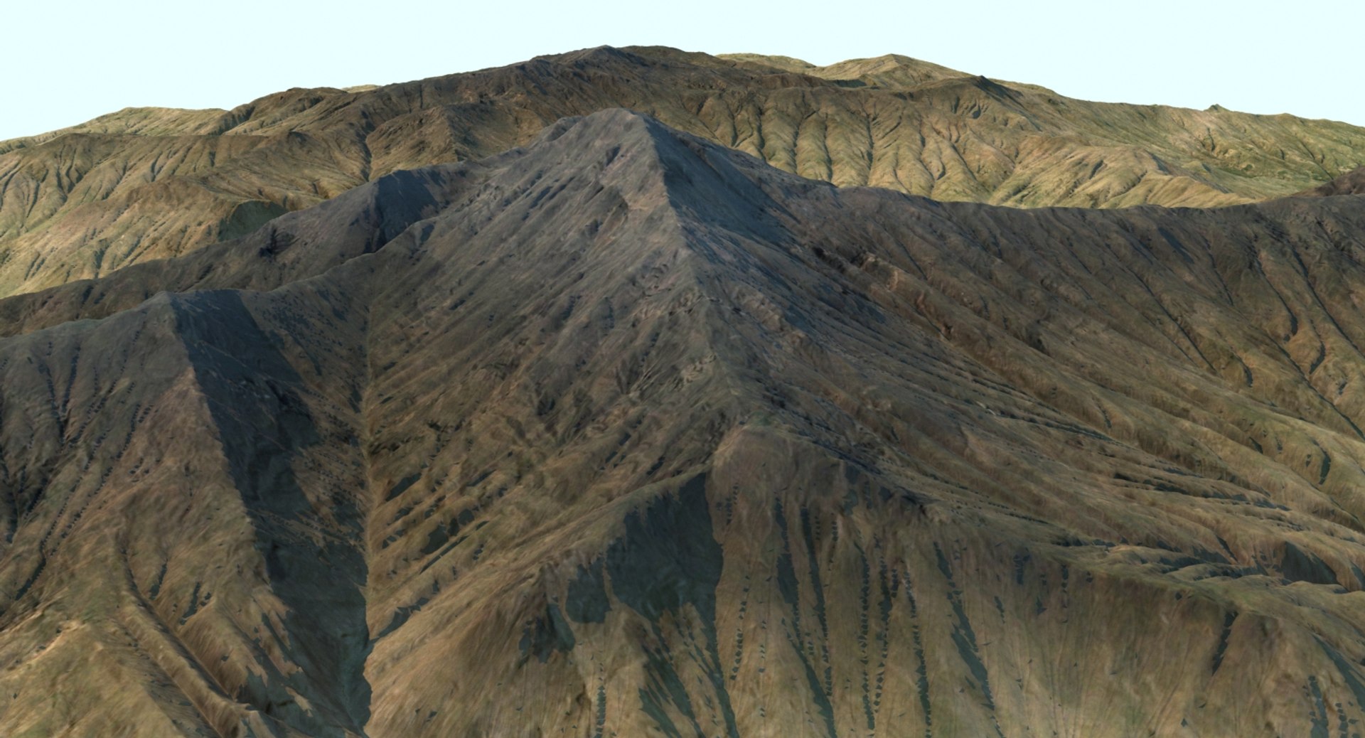 3d Model Mountain Realistic