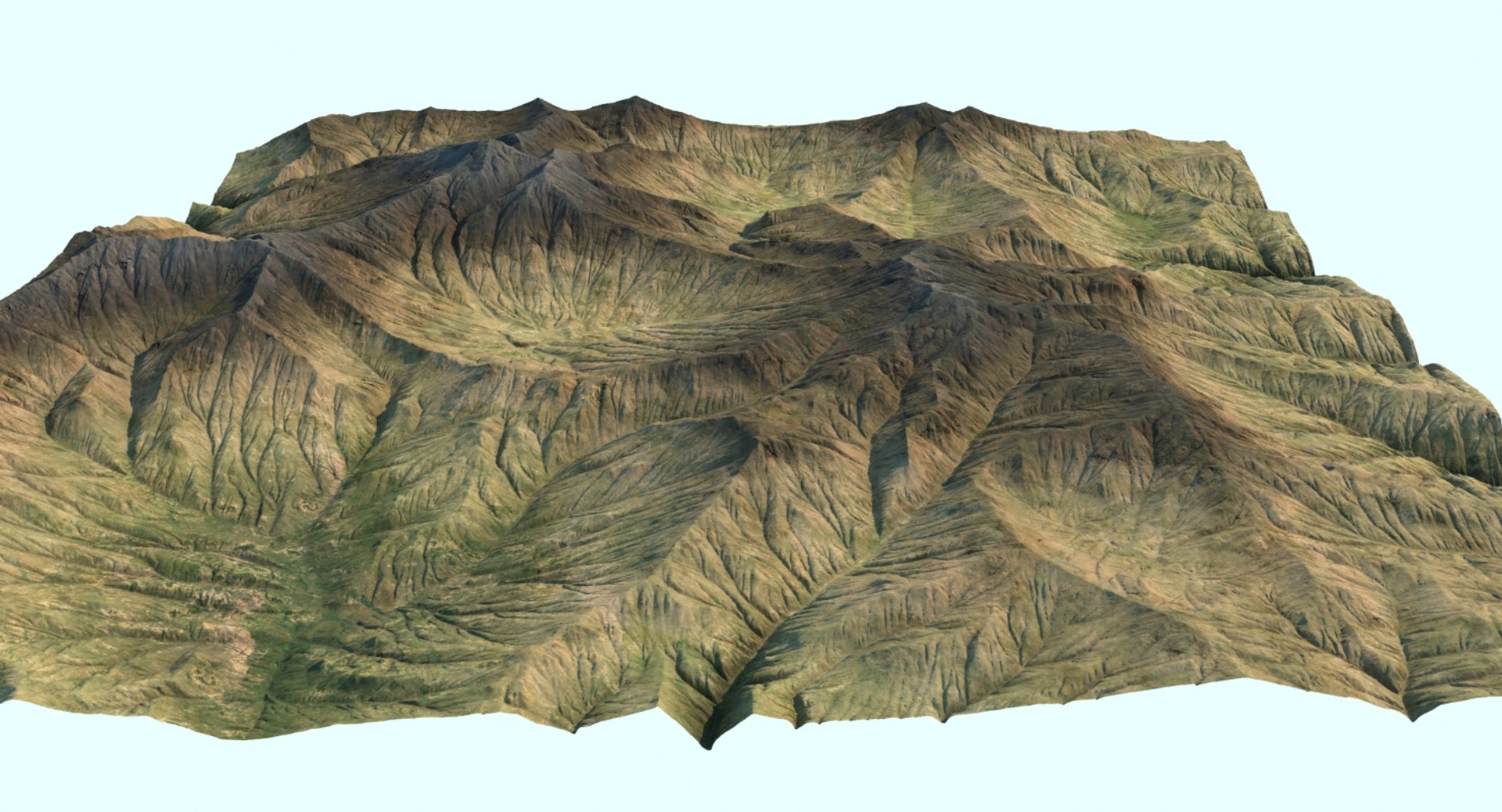 3d Model Mountain Realistic