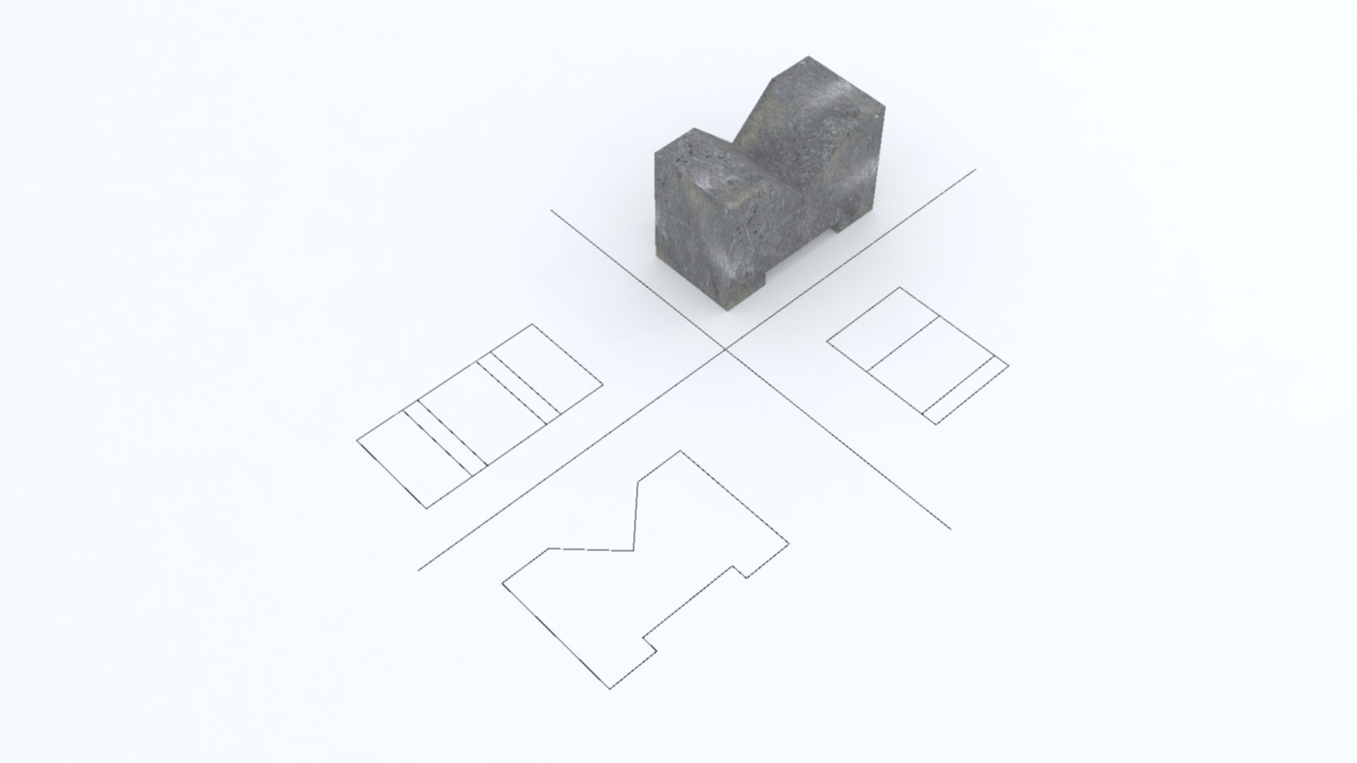 3D Mechanical Part No 1 model - TurboSquid 1951166
