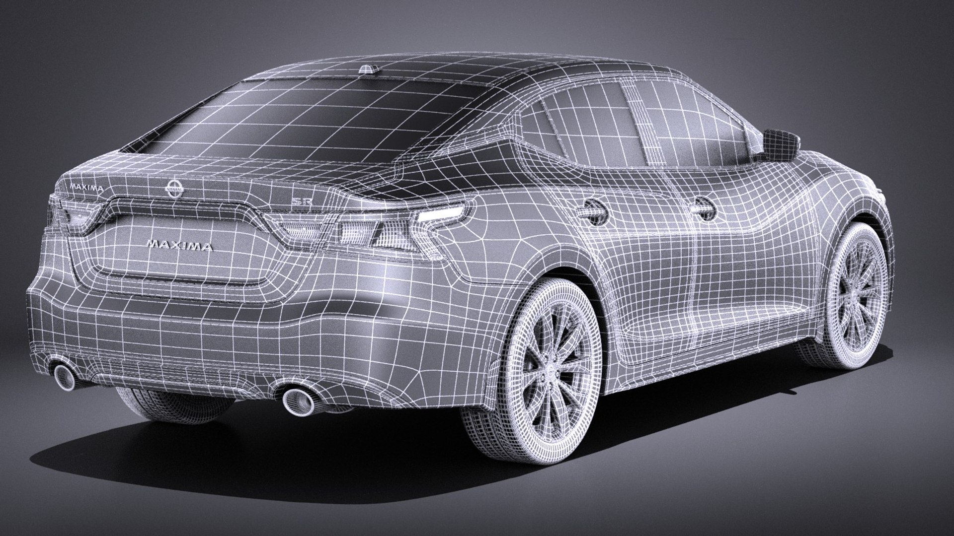 3D Nissan 2017 Maxima - TurboSquid 1189963