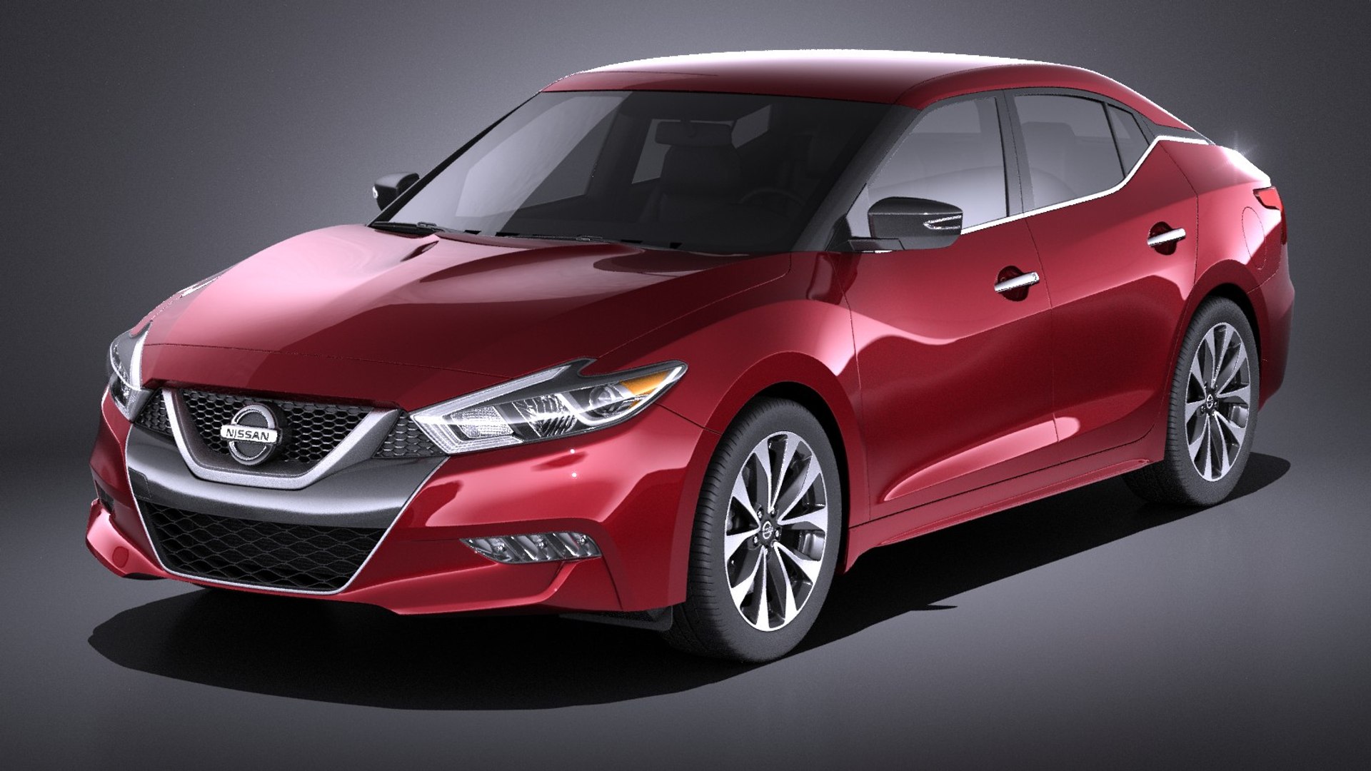3D Nissan 2017 Maxima - TurboSquid 1189963