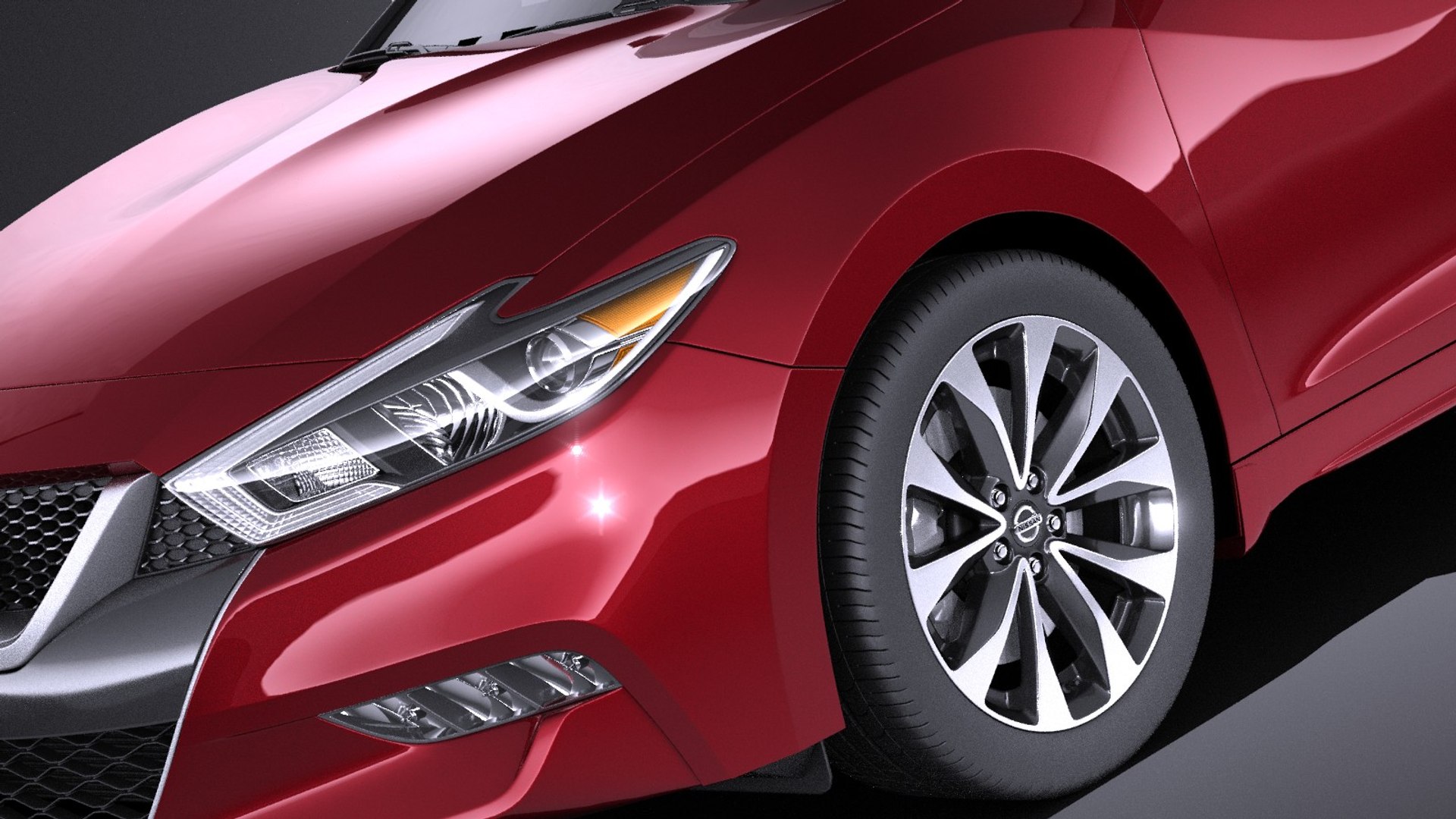 3D Nissan 2017 Maxima - TurboSquid 1189963