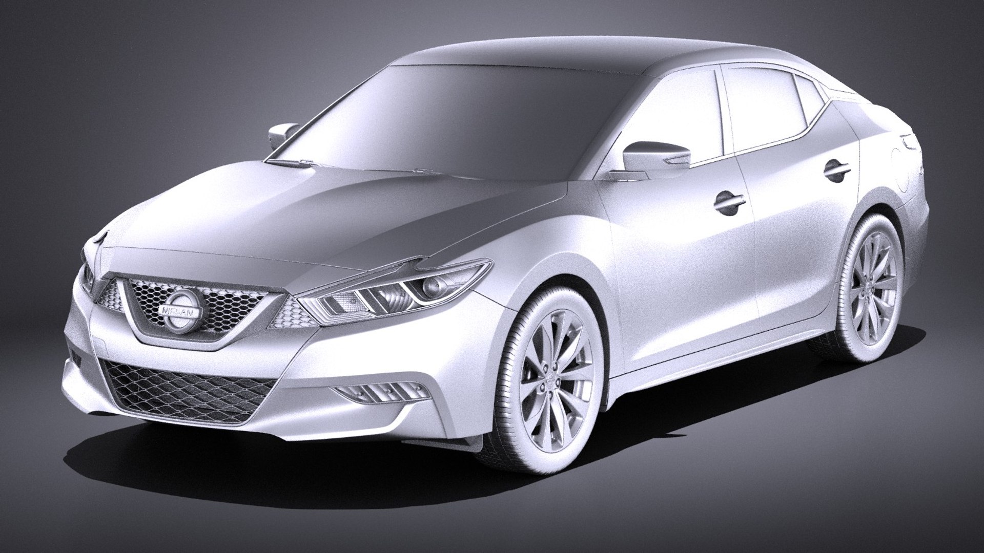 3D Nissan 2017 Maxima - TurboSquid 1189963