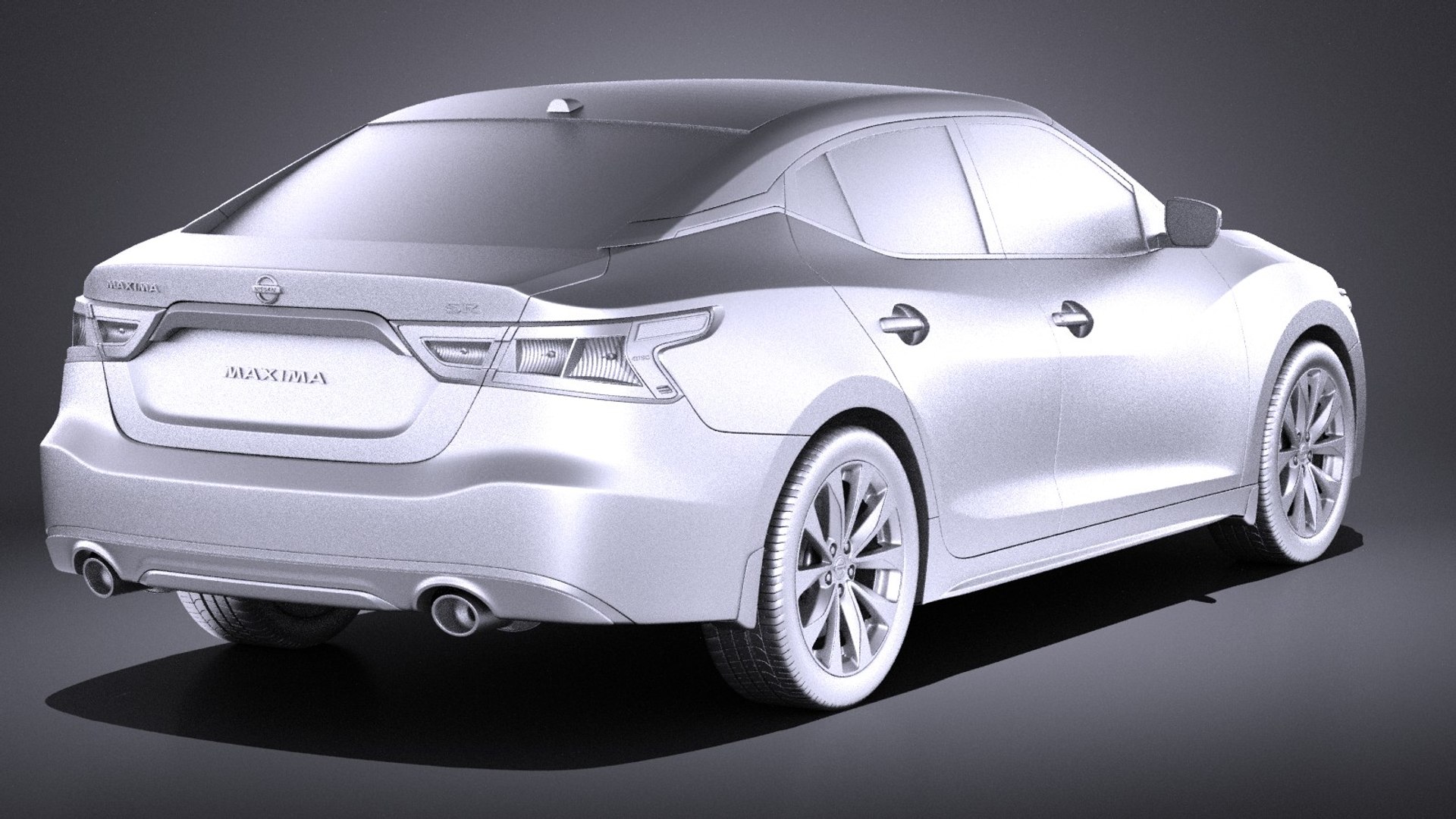 3D Nissan 2017 Maxima - TurboSquid 1189963