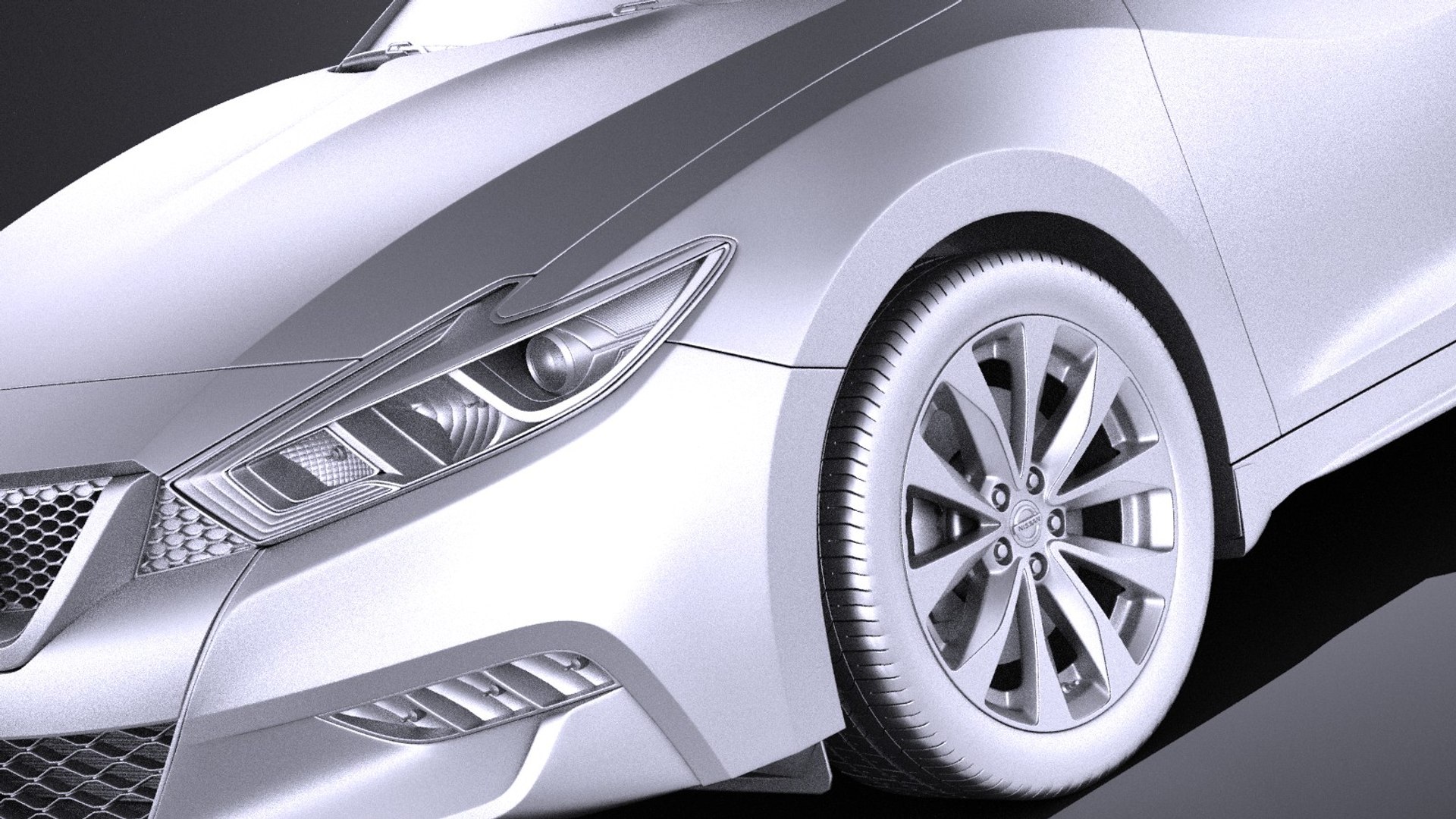 3D Nissan 2017 Maxima - TurboSquid 1189963