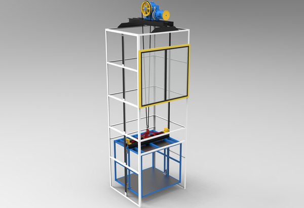 3D model Safety Brake Lift Elevator - TurboSquid 1915832