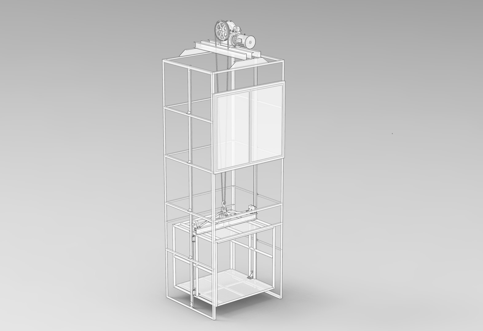 3D Model Safety Brake Lift Elevator - TurboSquid 1915832
