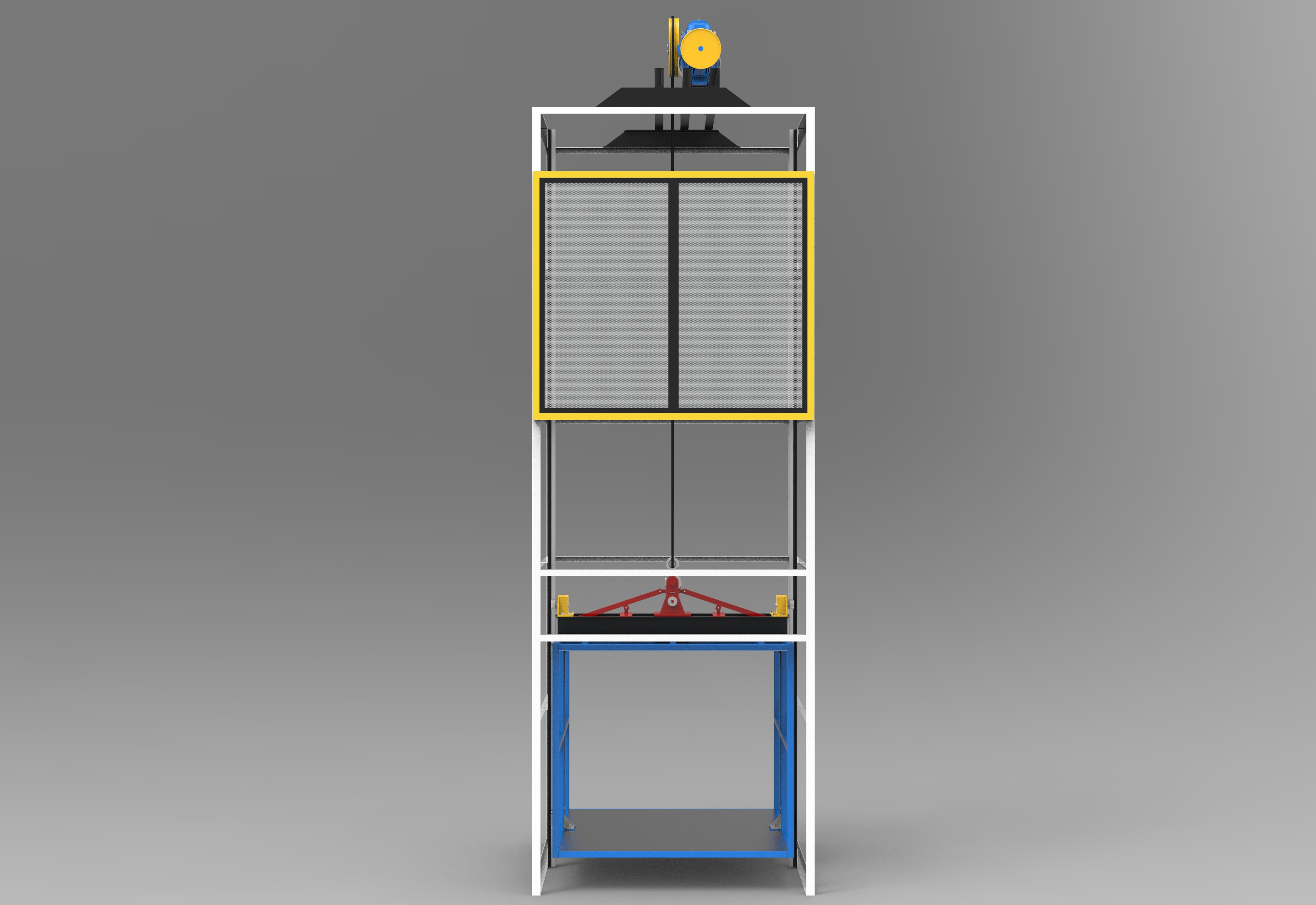 3D model Safety Brake Lift Elevator - TurboSquid 1915832