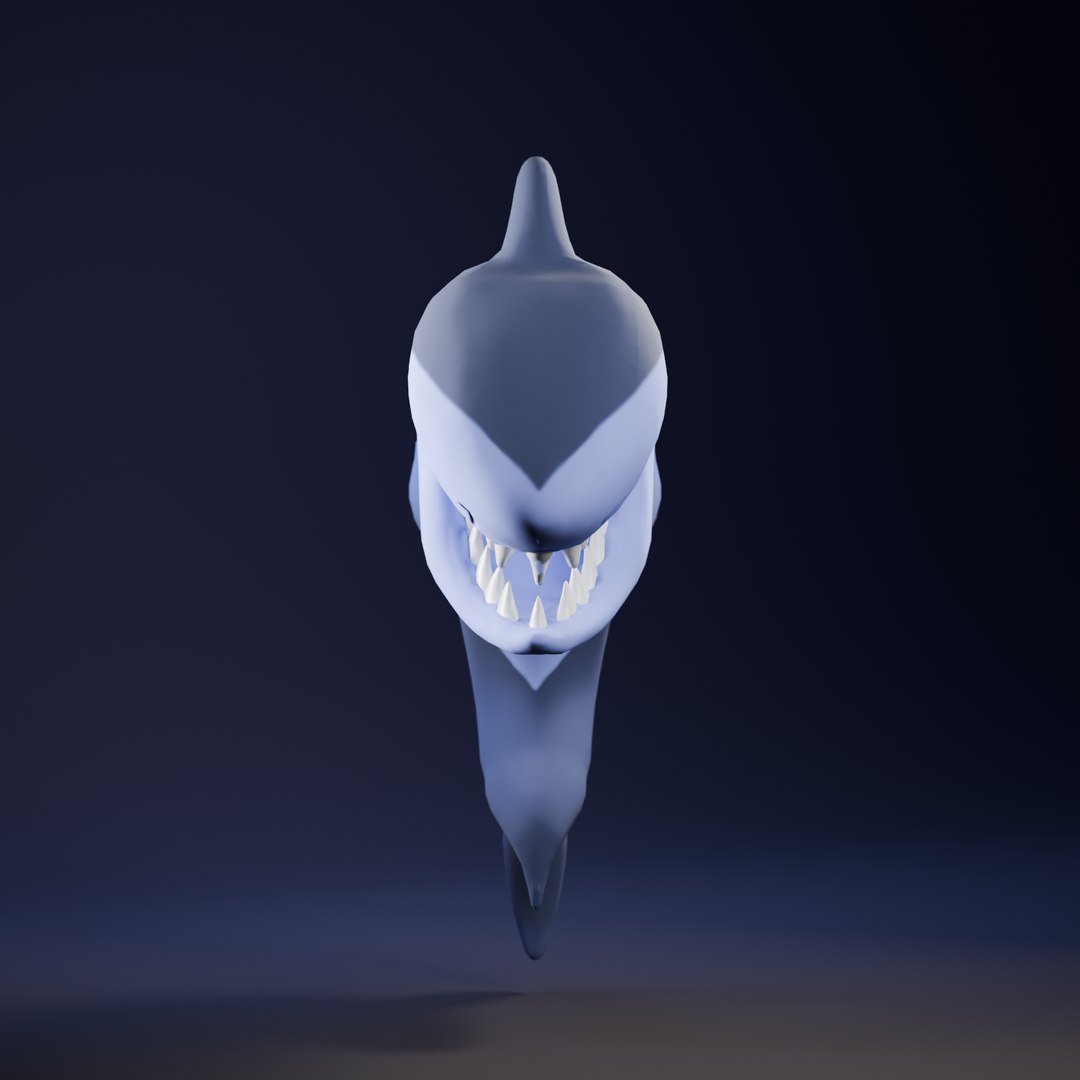 3D Stylized Shark - TurboSquid 2200142