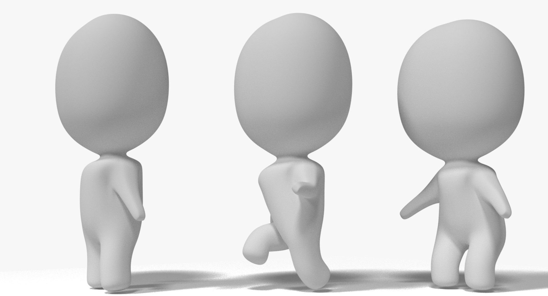 3D stickman character rig - TurboSquid 1412016