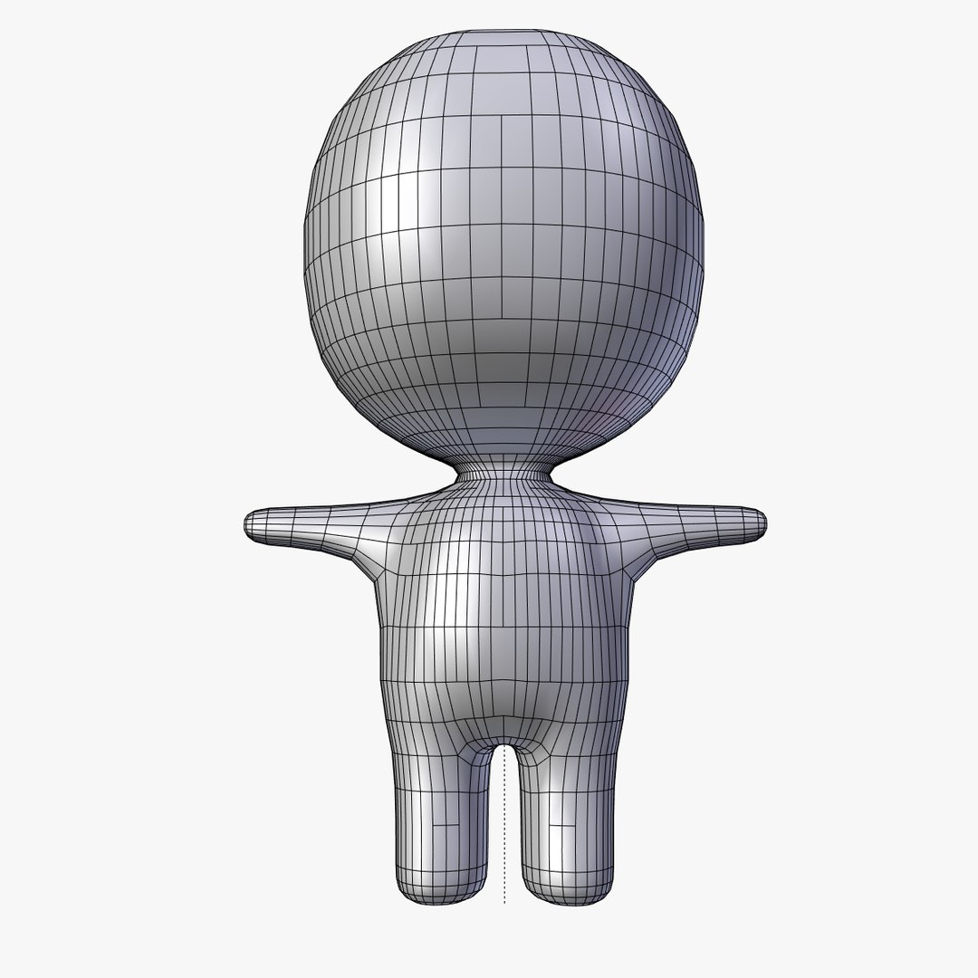 3D stickman character rig - TurboSquid 1412016