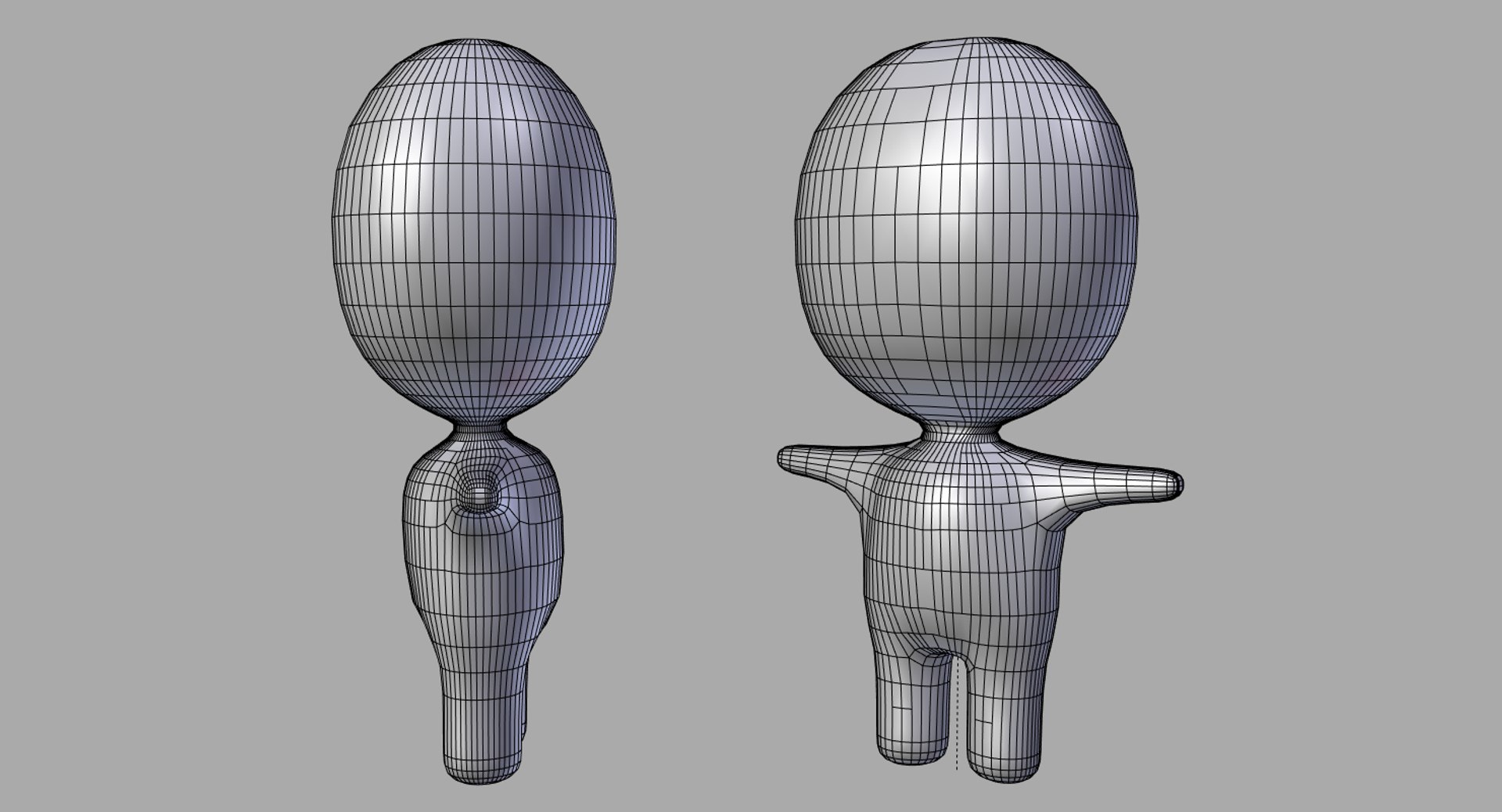 3D stickman character rig - TurboSquid 1412016