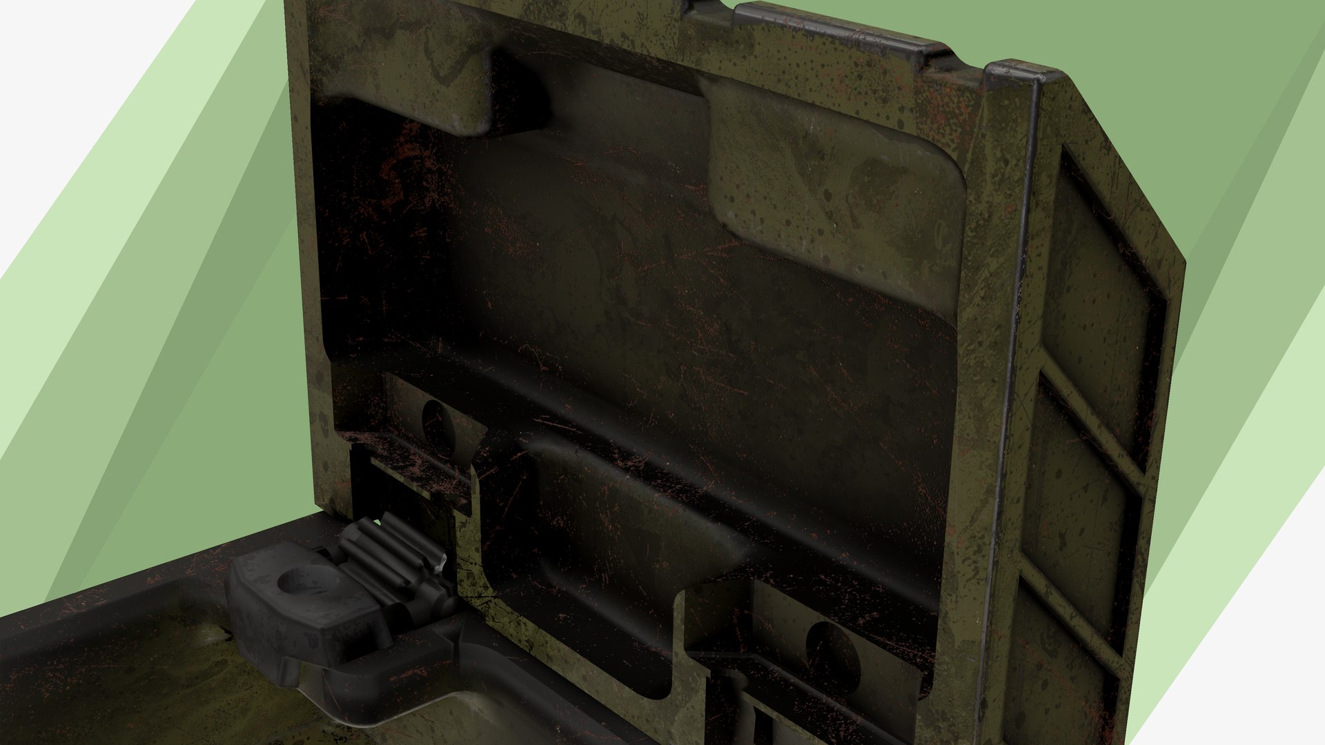 3D Model Sci-fi Chest - Rigged Animated - Game Ready - TurboSquid 1906759