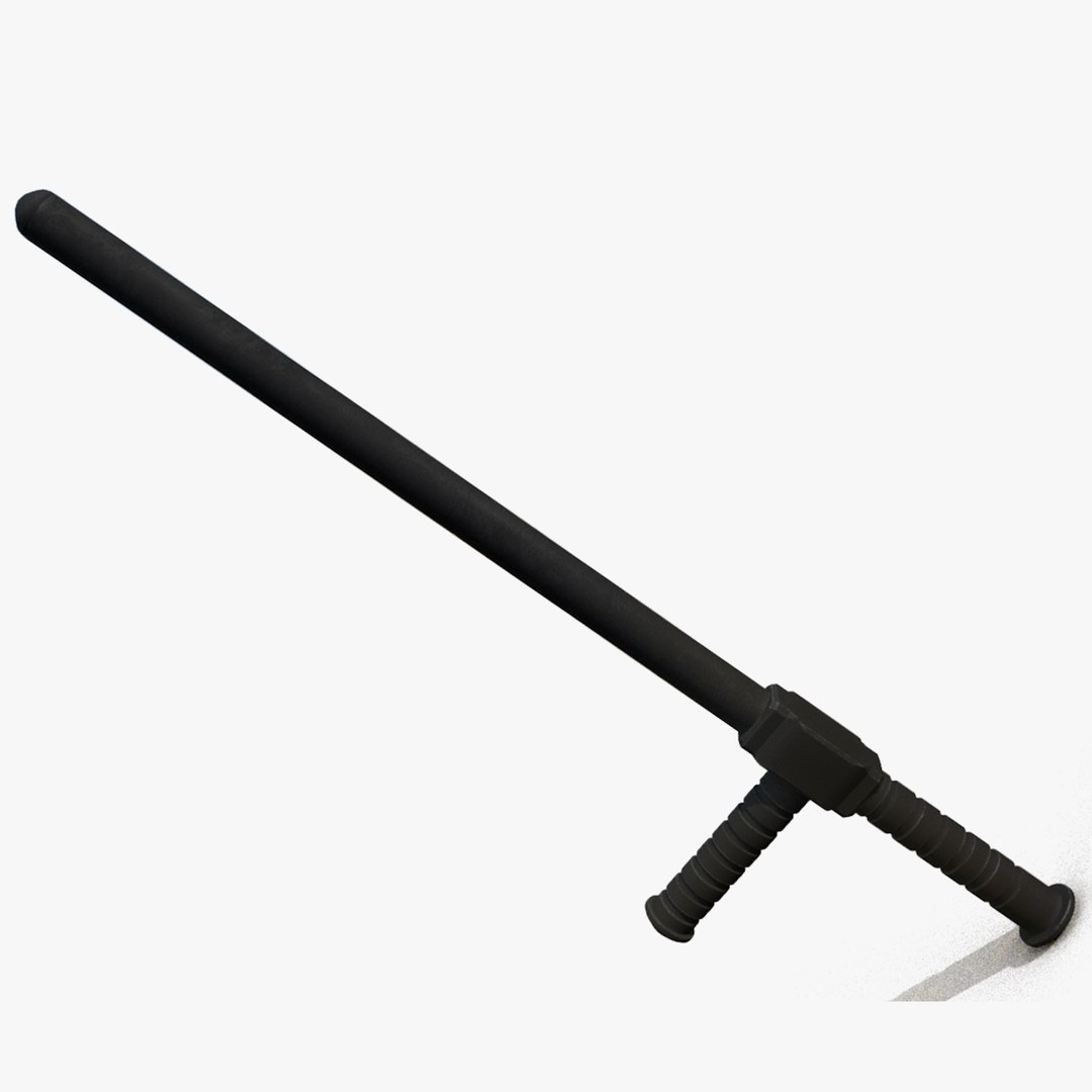 Police Baton Nightstick Game Ready Asset 3D model - TurboSquid 2097594