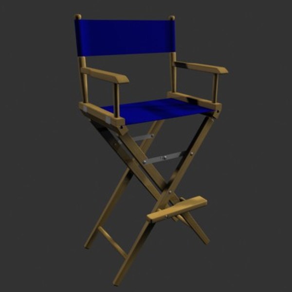 directors chair 3d model
