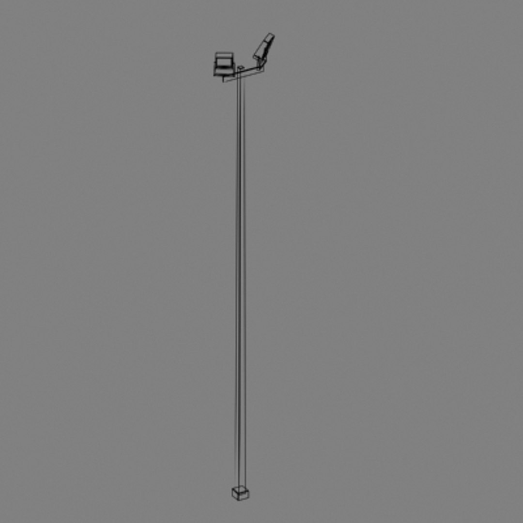 Light Pole 3d Max