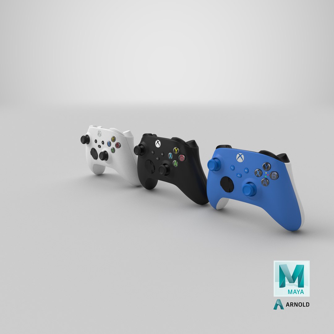 3D X-Box Series X Controller - TurboSquid 1783280