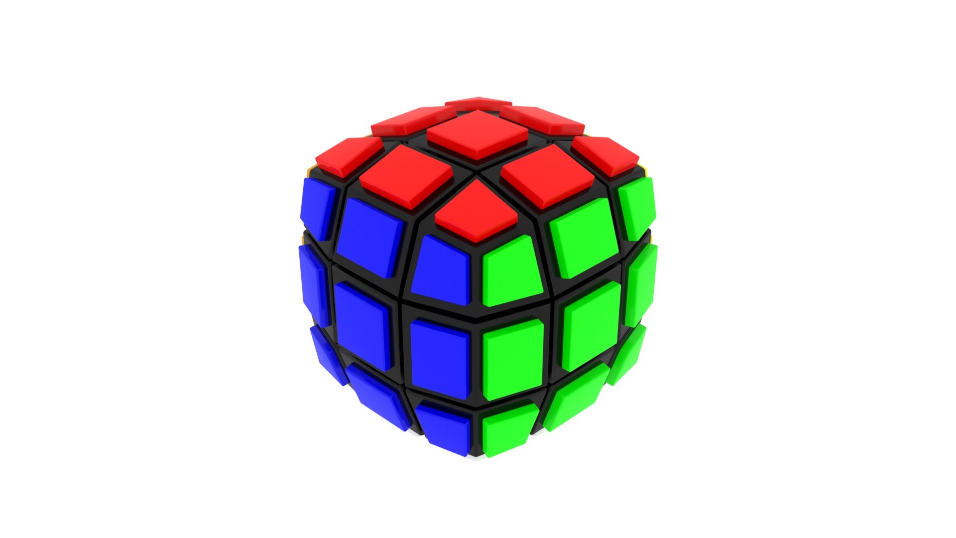 3D Different Type Rubik Set Model - TurboSquid 1701042