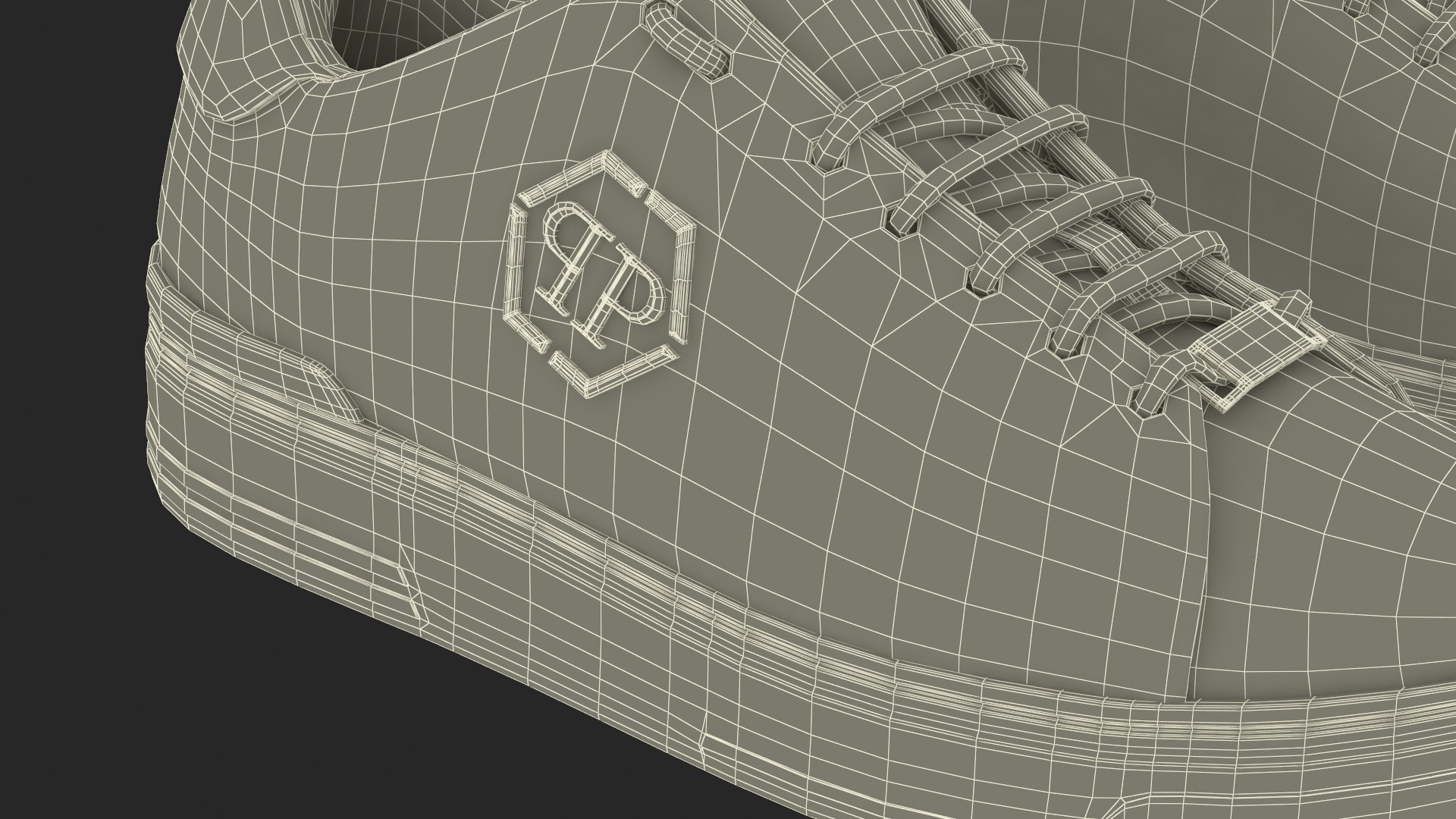 3D Model Python Lo-Top Sneakers Philipp Plein White - TurboSquid 2112228