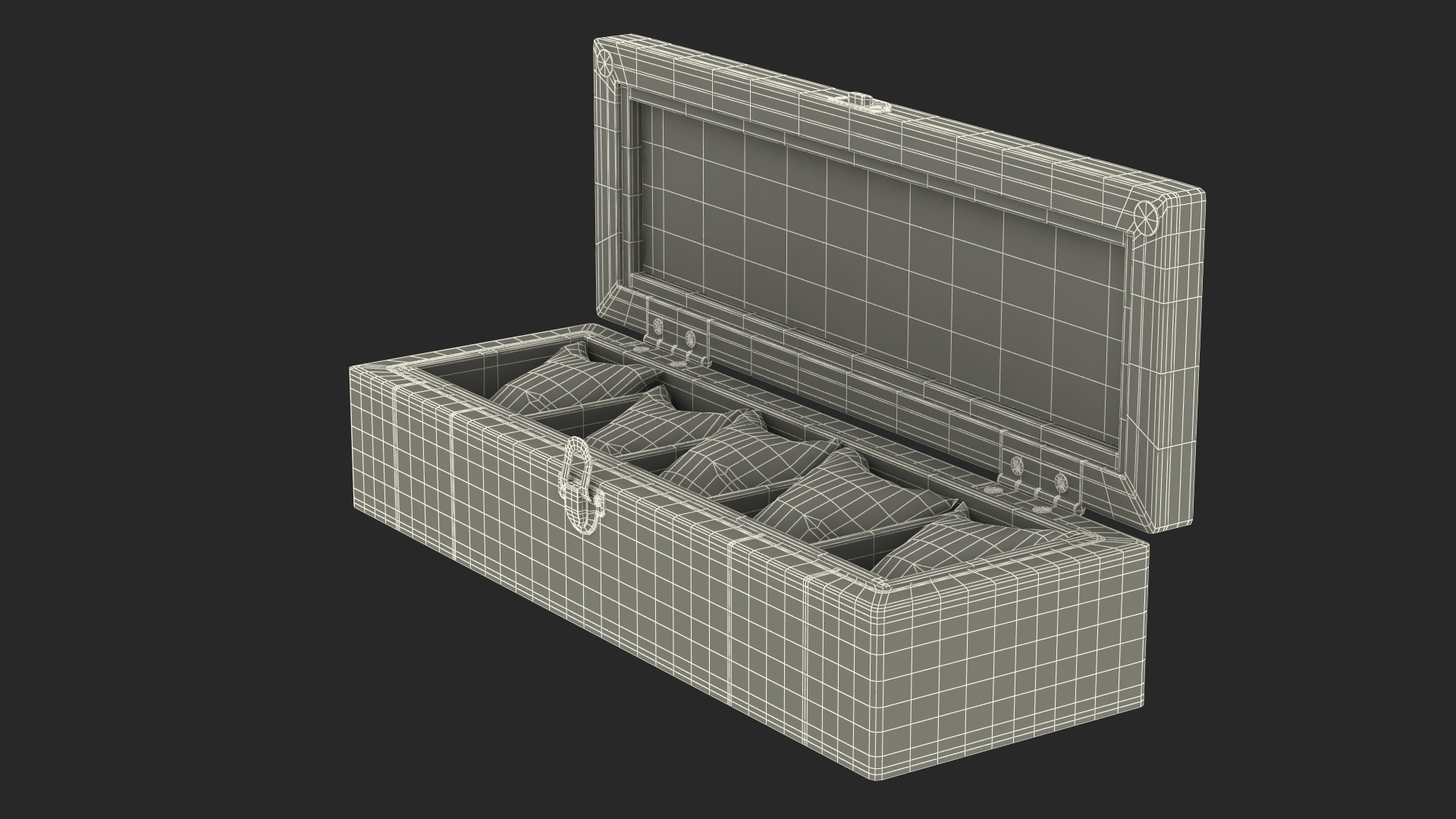 3D Watch Display Box Dark - TurboSquid 2031221